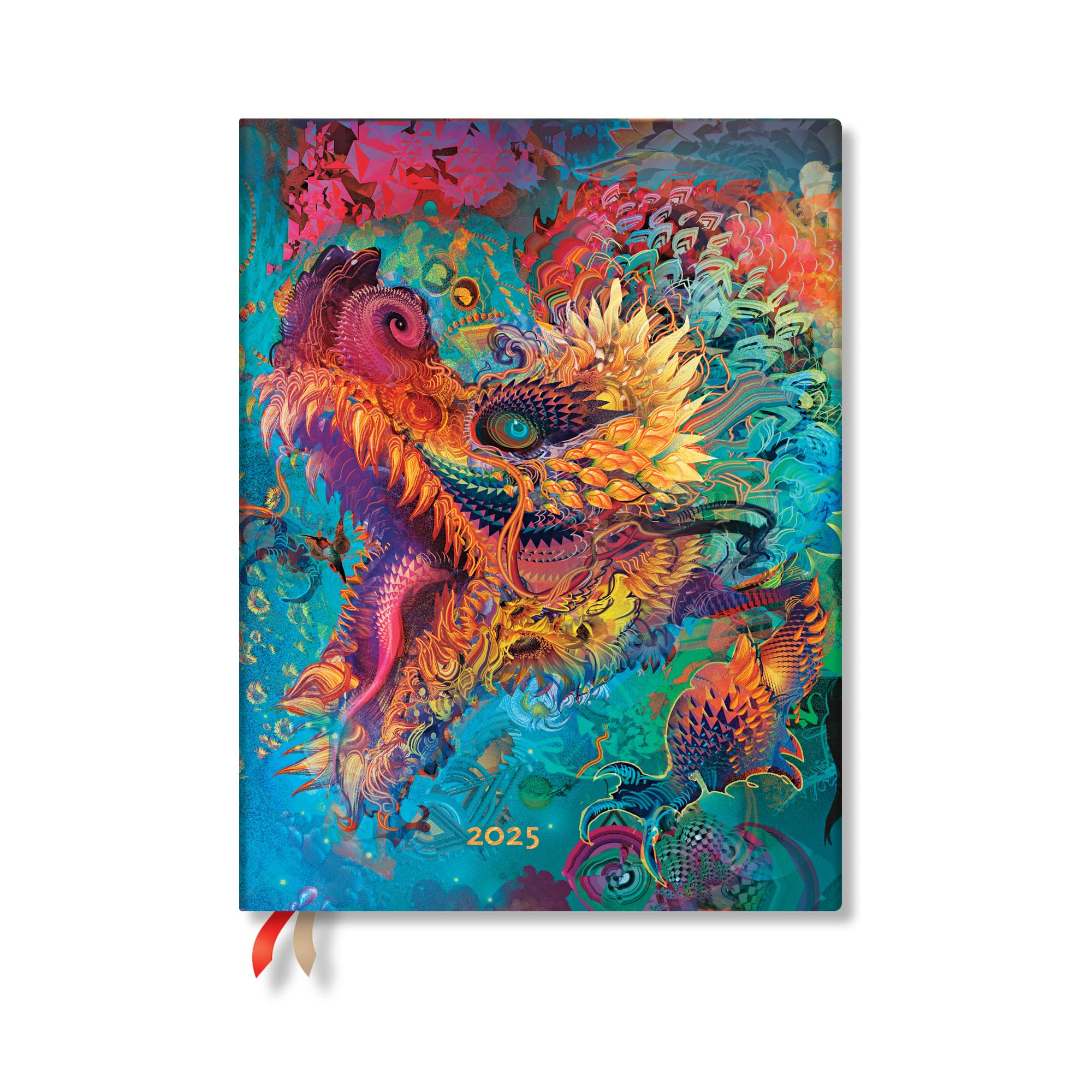 Paperblanks | 2025 Daily Planner | Humming Dragon | Android Jones ...