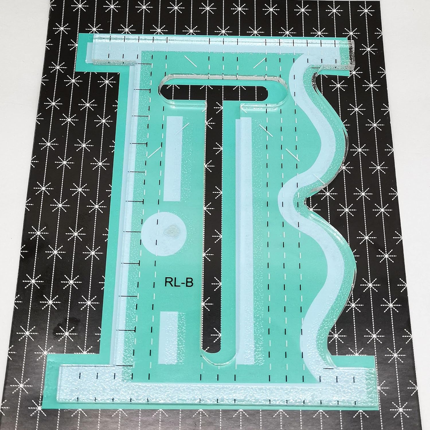 HONEYSEW Quilting Ruler Sid Is A Straight Curvy Quilting Tool With A HONEYSEW Quilting Ruler Sid Is A Straight Curvy Quilting Tool With A