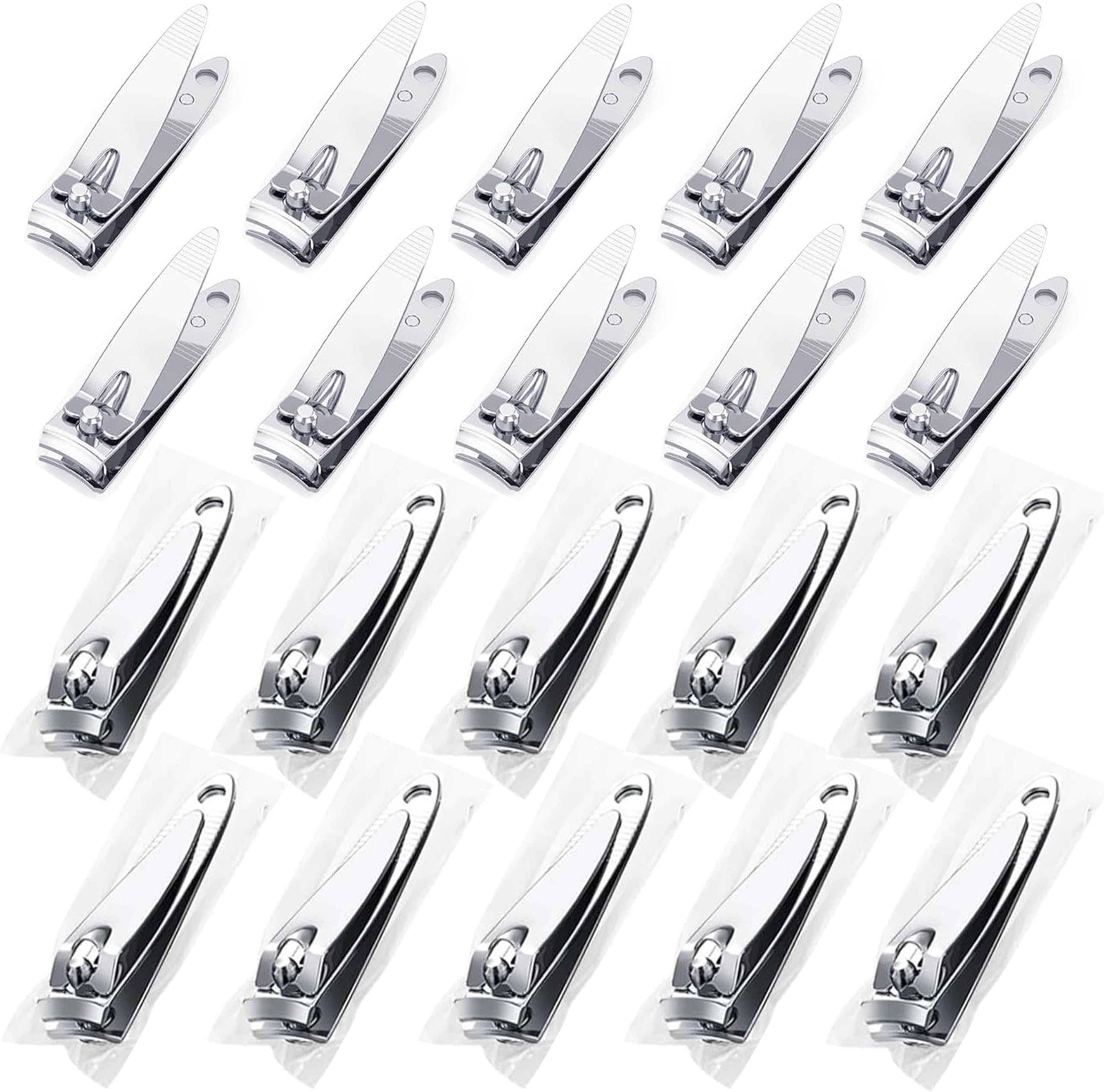 Amazon.com : AVERZELLA Nail Clippers Set 20 Pack for Men Women Adult ...