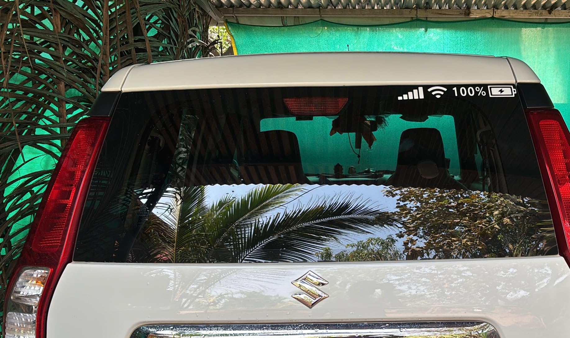 Roonir® Exterior Car Sticker Self-Adhesive, Waterproof Vinyl for All ...