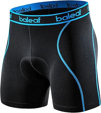 Amazon.com: BALEAF Men's 4D Padded Bike Shorts Cycling Underwear with Padding Road Biking MTB ...