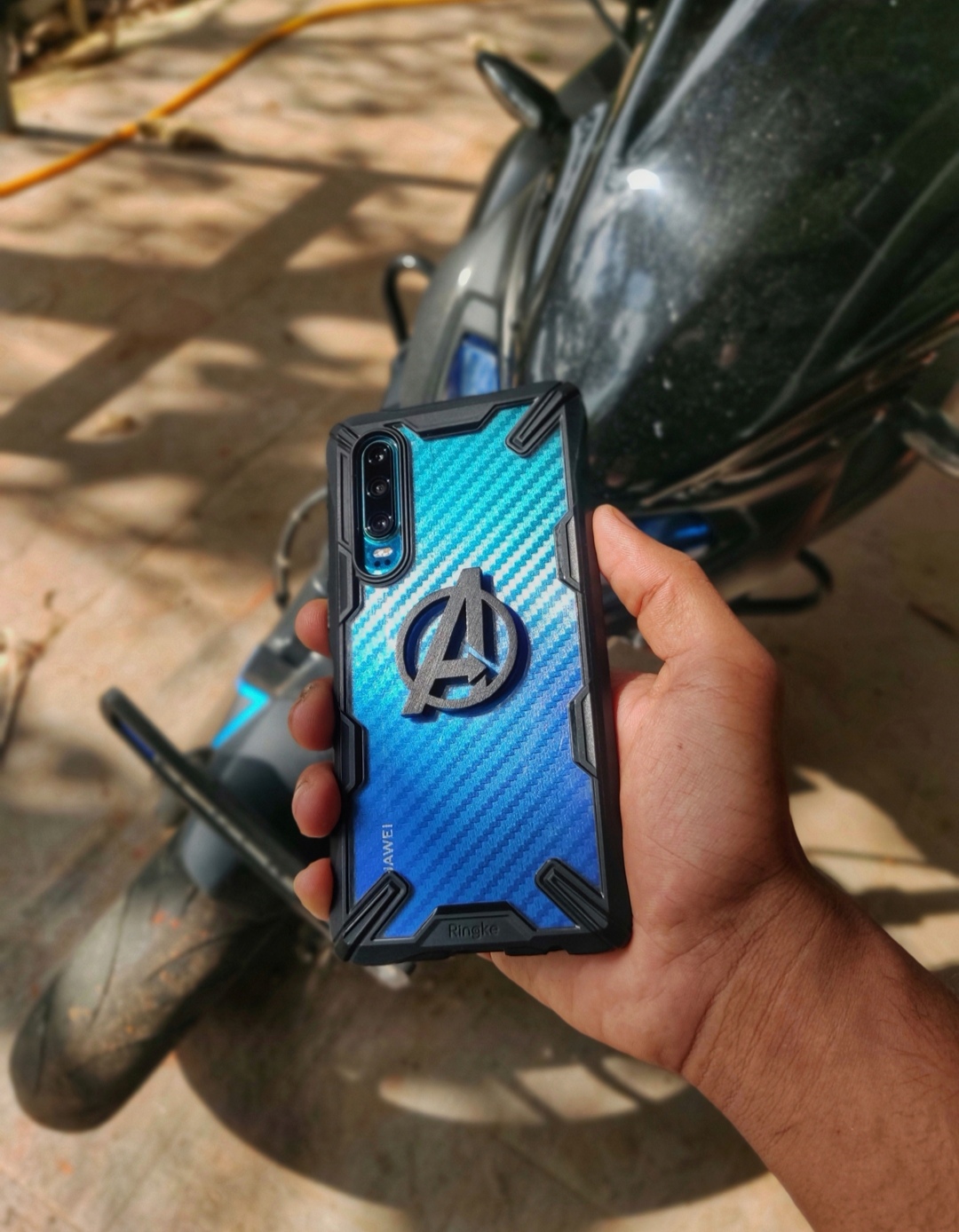 The Logo Man Avengers Black 3D Emblem Decal Mobile Phone Sticker Logo ...