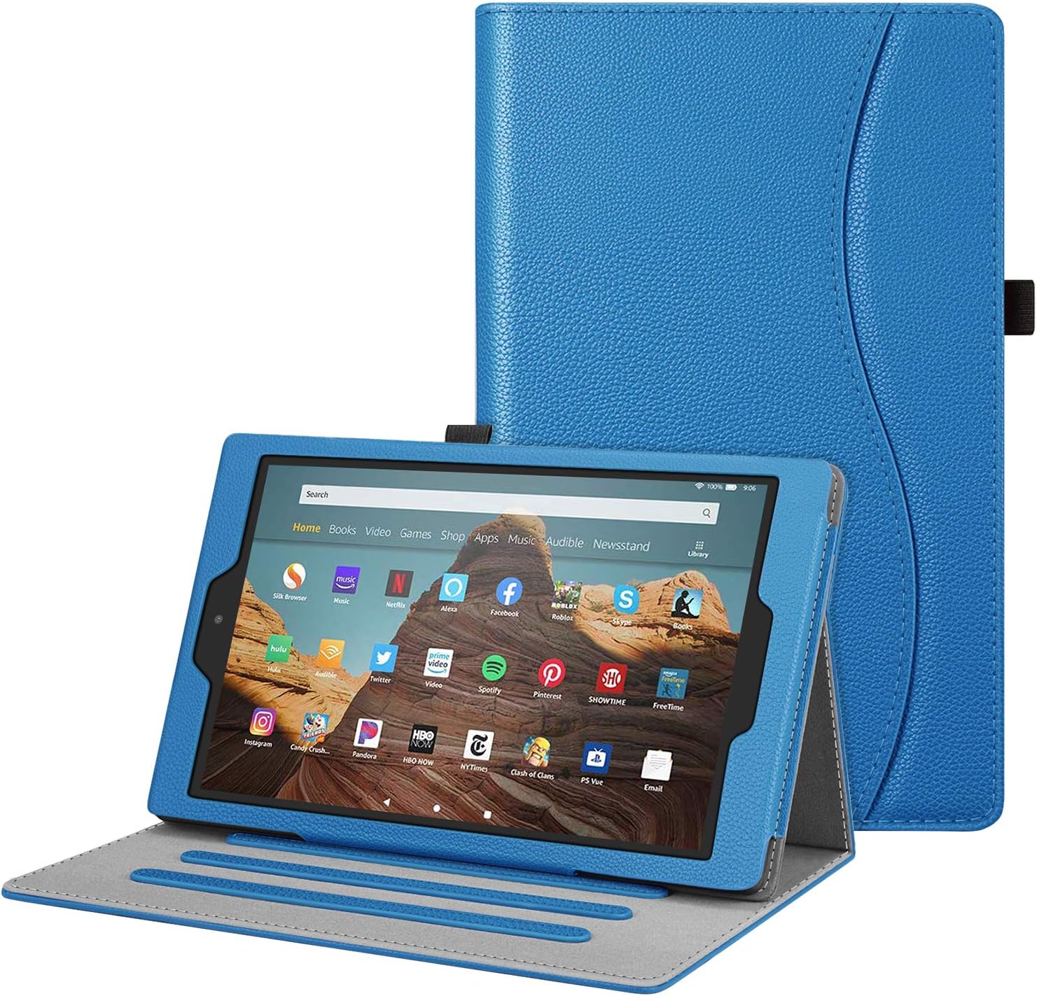 Amazon.com: Fintie Case for Amazon Fire HD 10 Tablet (Compatible with 7th and 9th Generations ...