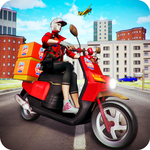 Pizza Delivery Girl 2020: Moto Pizza Simulator Game for Kids for fun ...