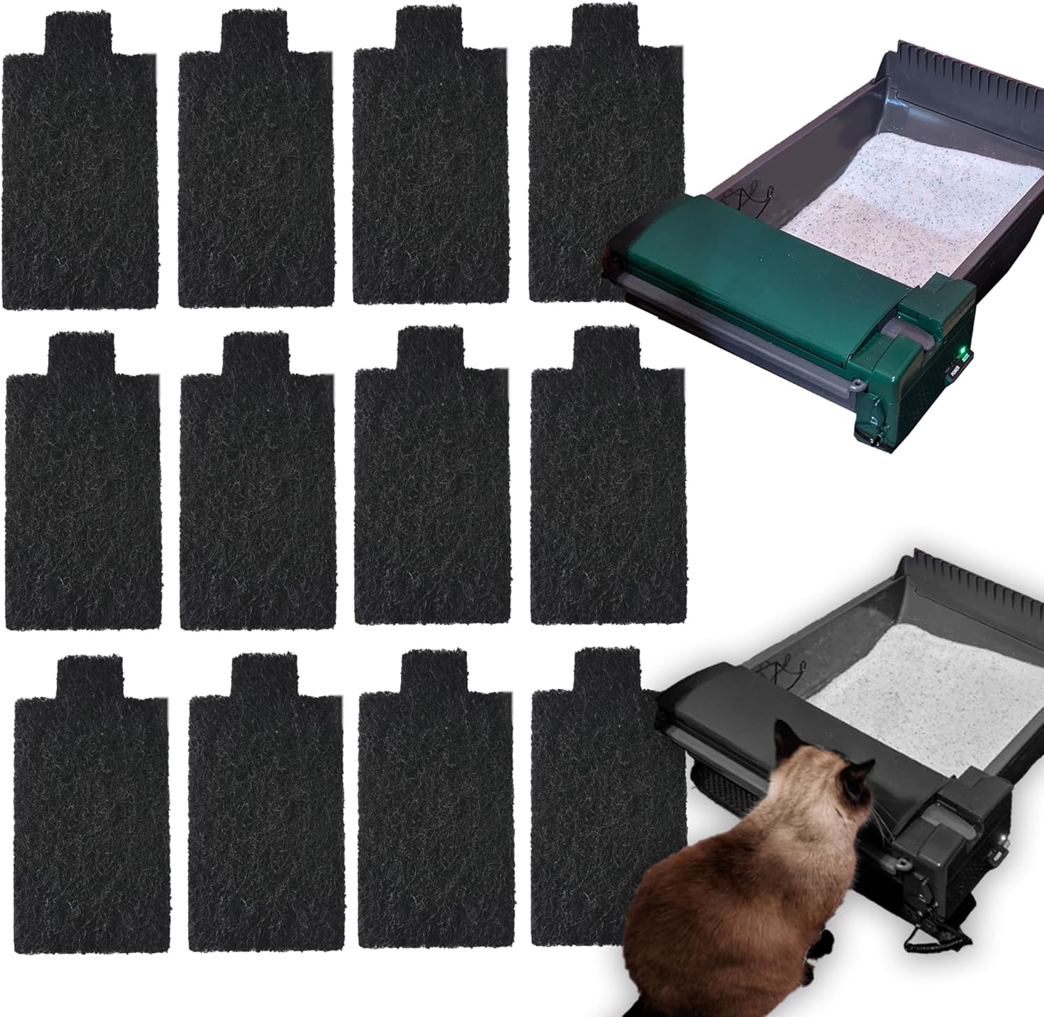 Amazon.com: PurifyLogix Cat Litter Box Charcoal Filter Refill ...