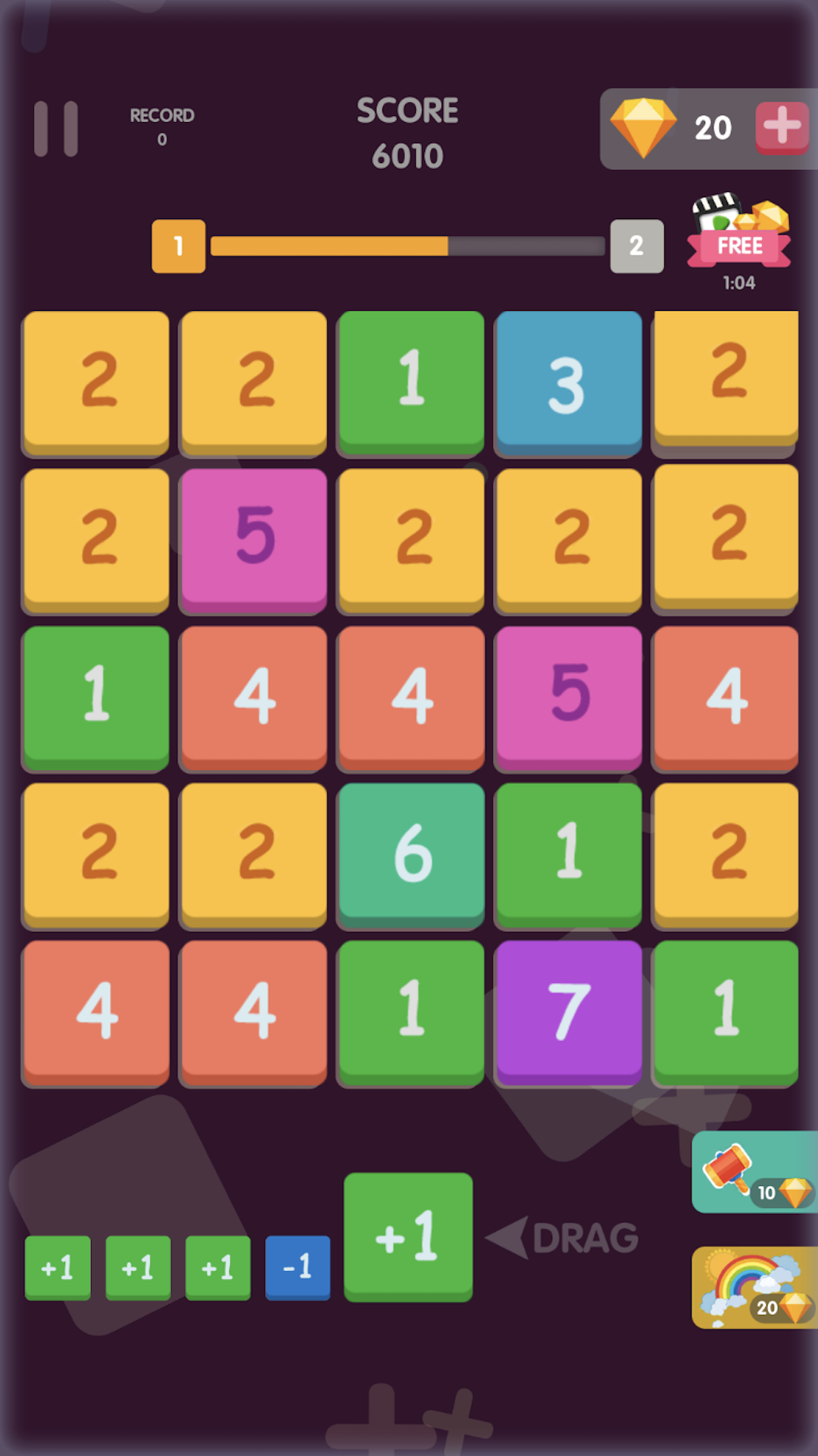 Merge Number Block - Woodber Classic Number Game & Brain Test Games ...