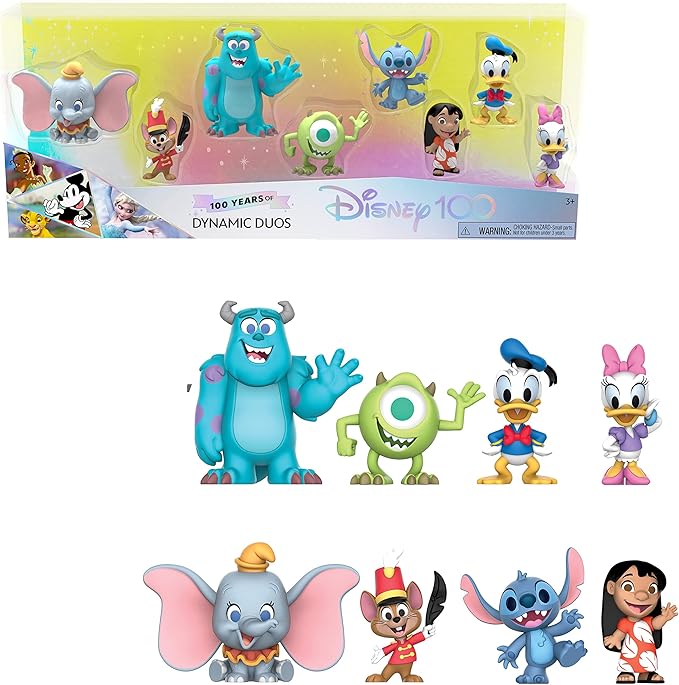 Amazon.com: Disney100 Years of Dynamic Duos Celebration Collection ...