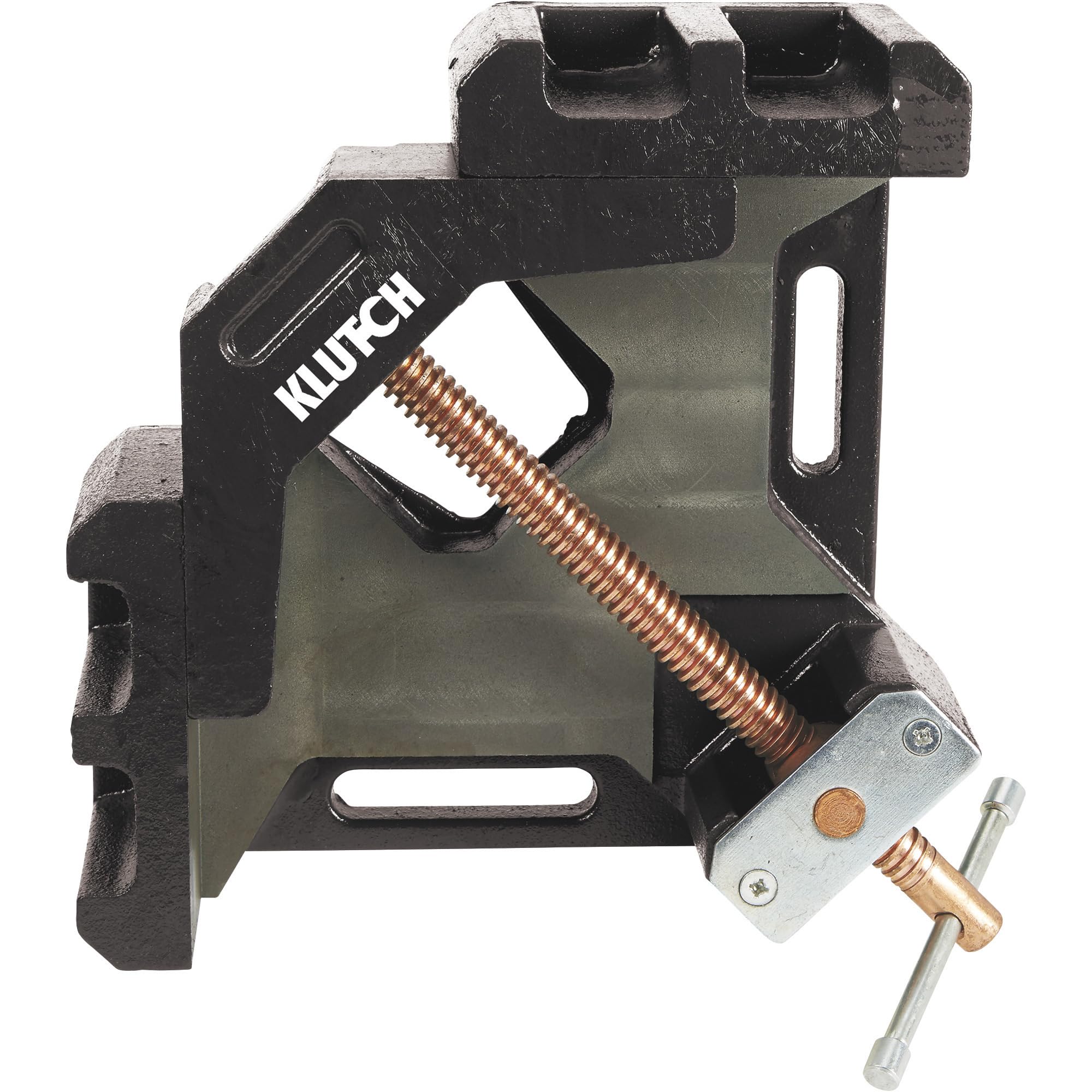 Snapklik.com : Klutch 2-Axis Welding Angle Clamp - 4in
