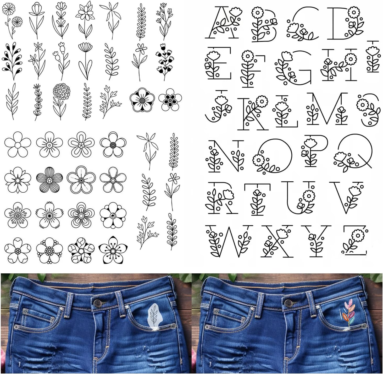 Amazon.com: YeeMair Water Soluble Stabilizer for Embroidery Patterns ...