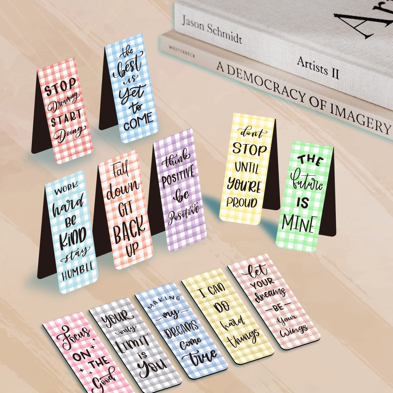 Snapklik.com : 60pcs Motivation Bookmarks Magnet Bookmarks Positive ...