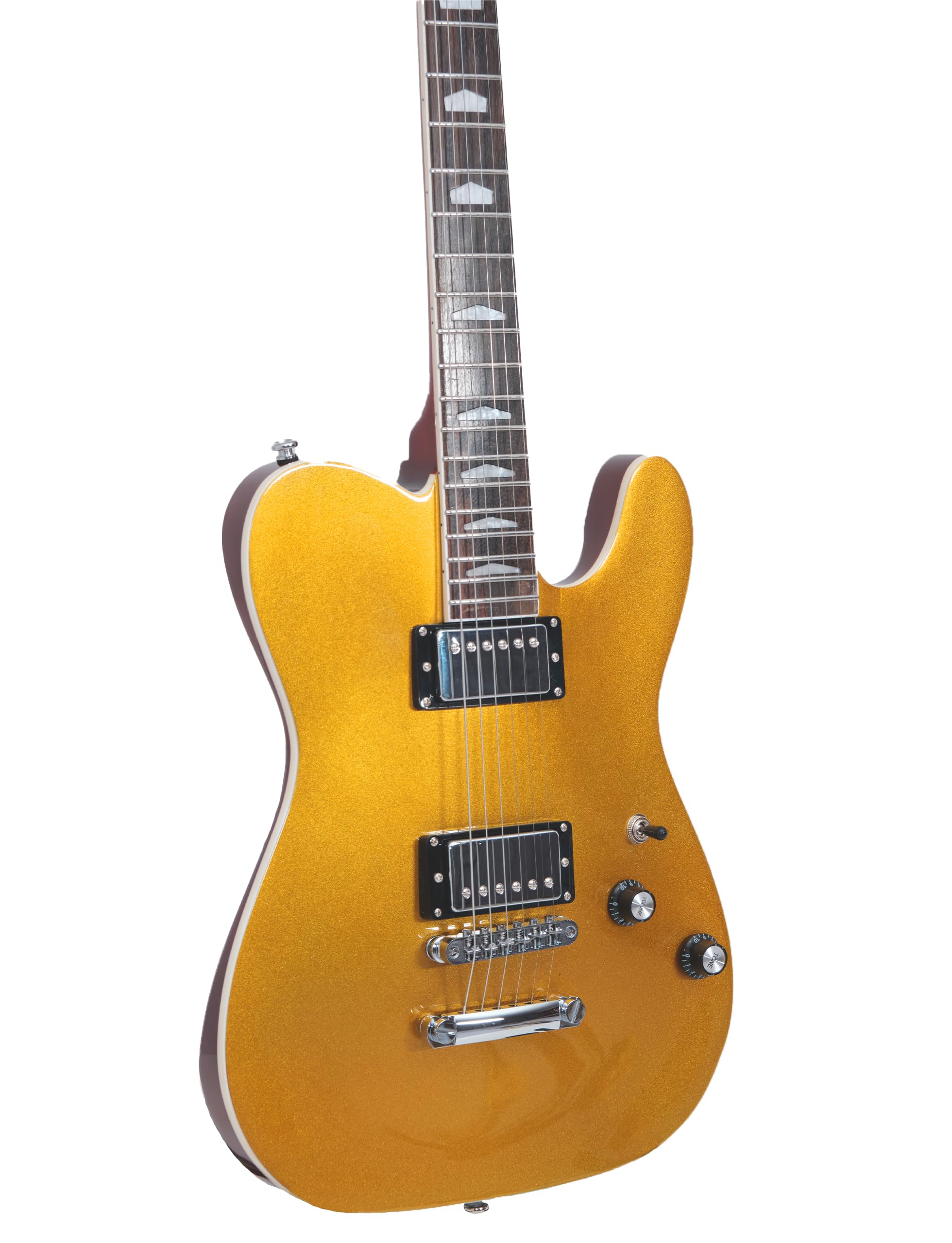Snapklik.com : Archtop Telecaster Electric Guitar,Mahogany Body And ...