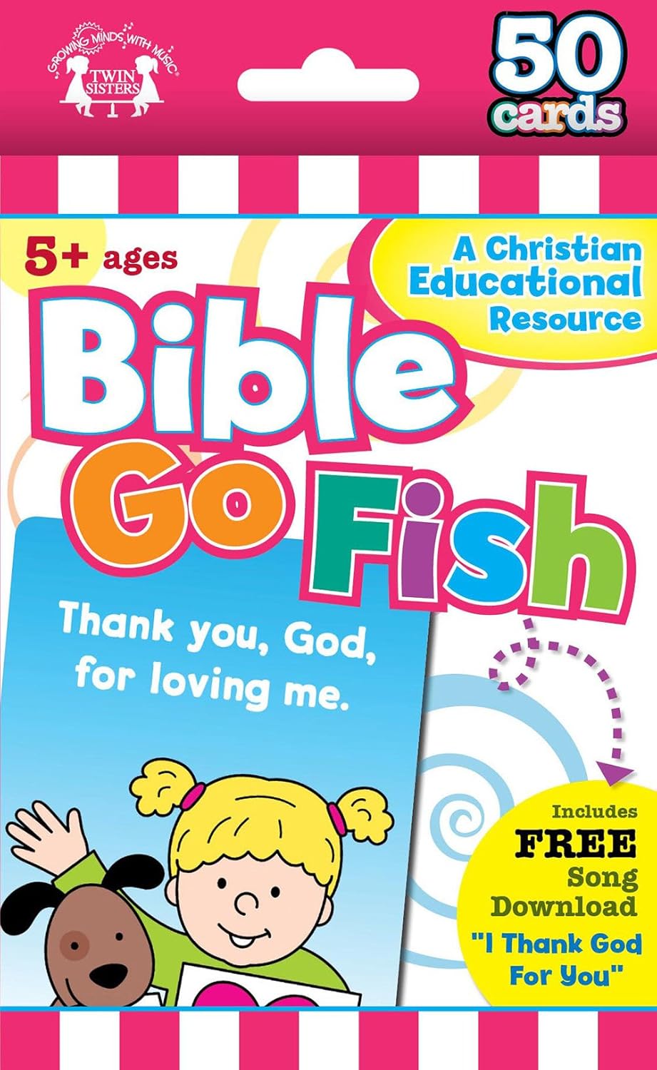 Bible Go Fish Christian 50-Count Game Cards: 0609675587948: Amazon.com ...