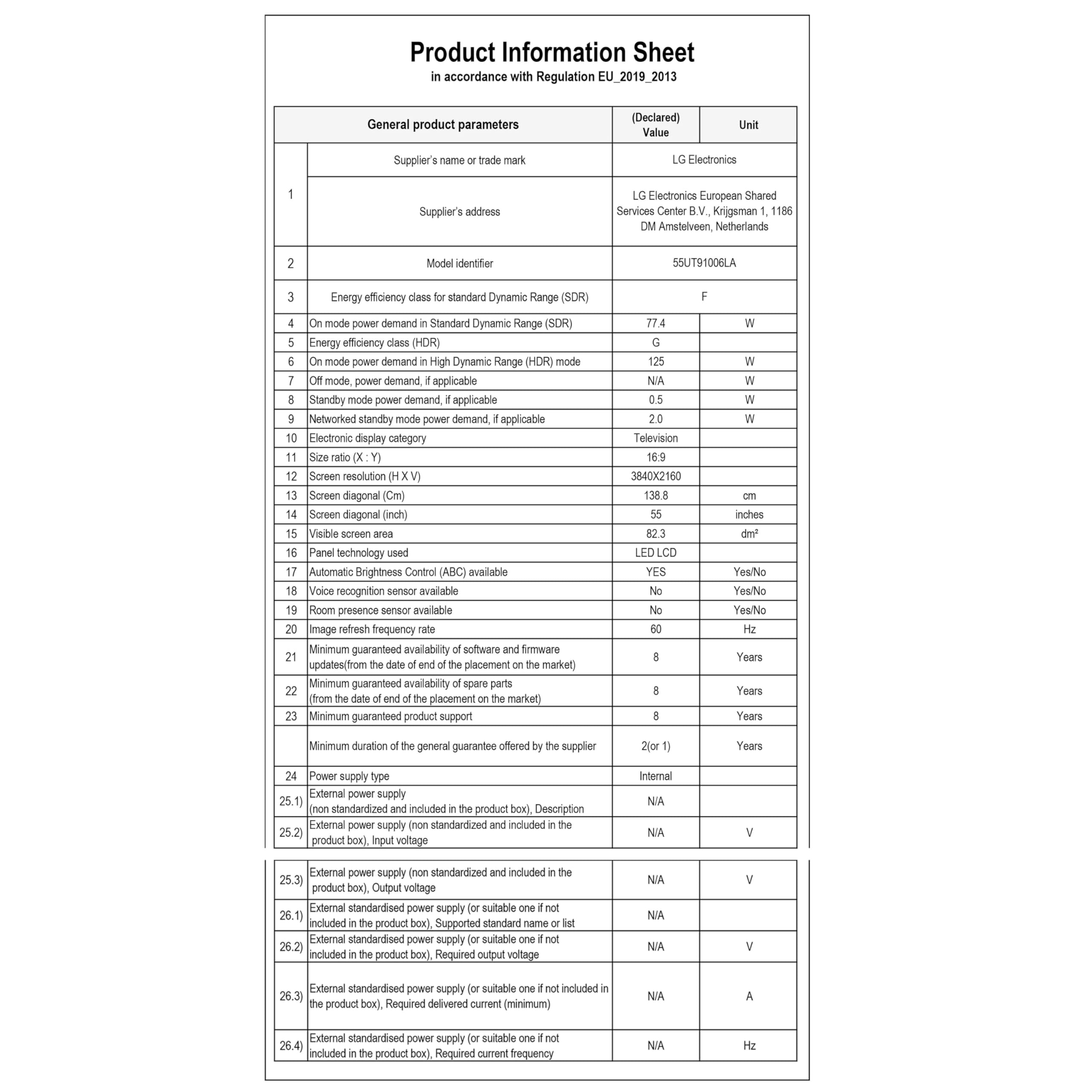 LG 55UT80006LA 55-Inch 4K UHD Smart TV, (α5 AI Processor Gen7, Freeview ...