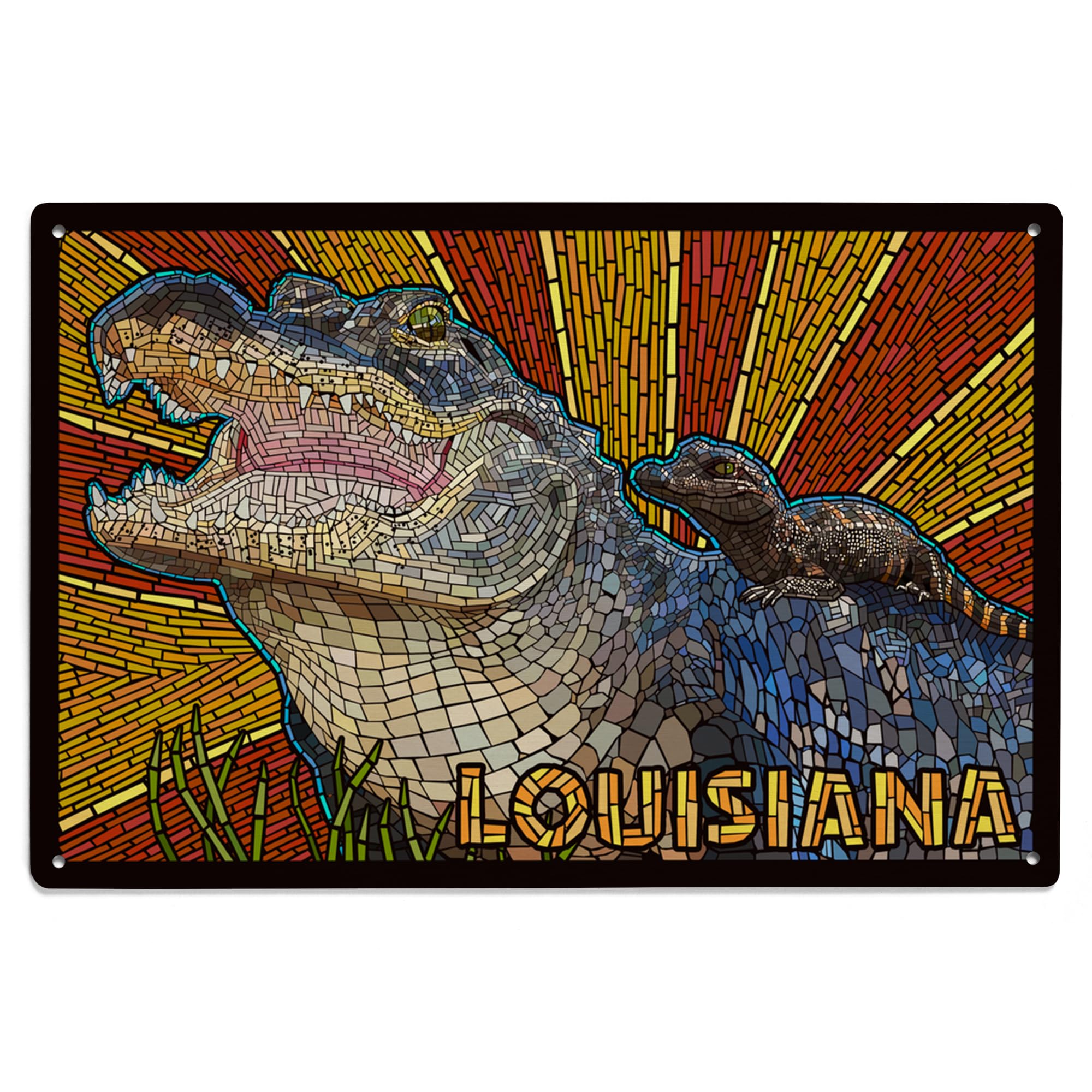 Louisiana Alligator Clip Art