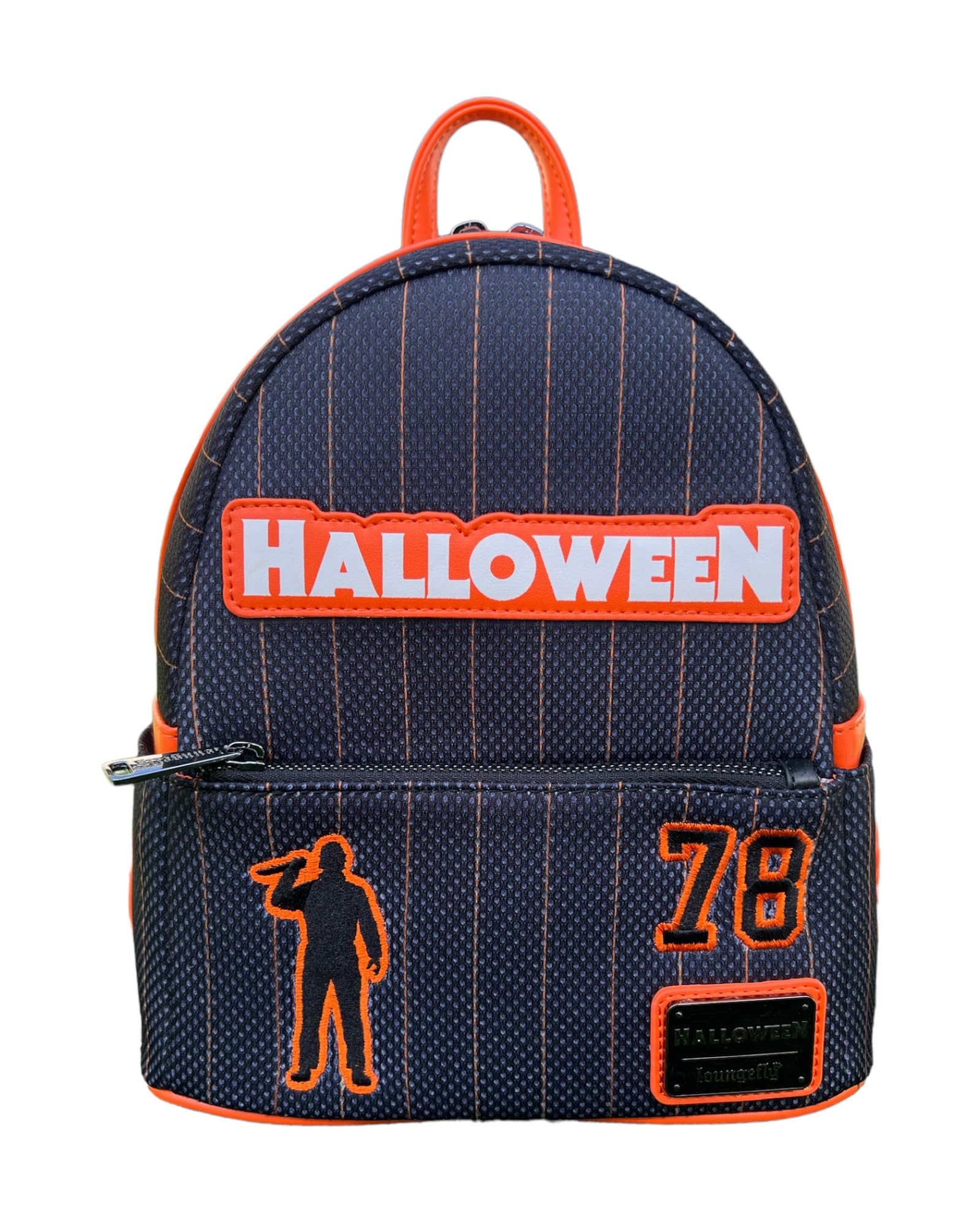 Amazon.com: Loungefly Halloween Team Michael Myers Jersey Cosplay Mini ...