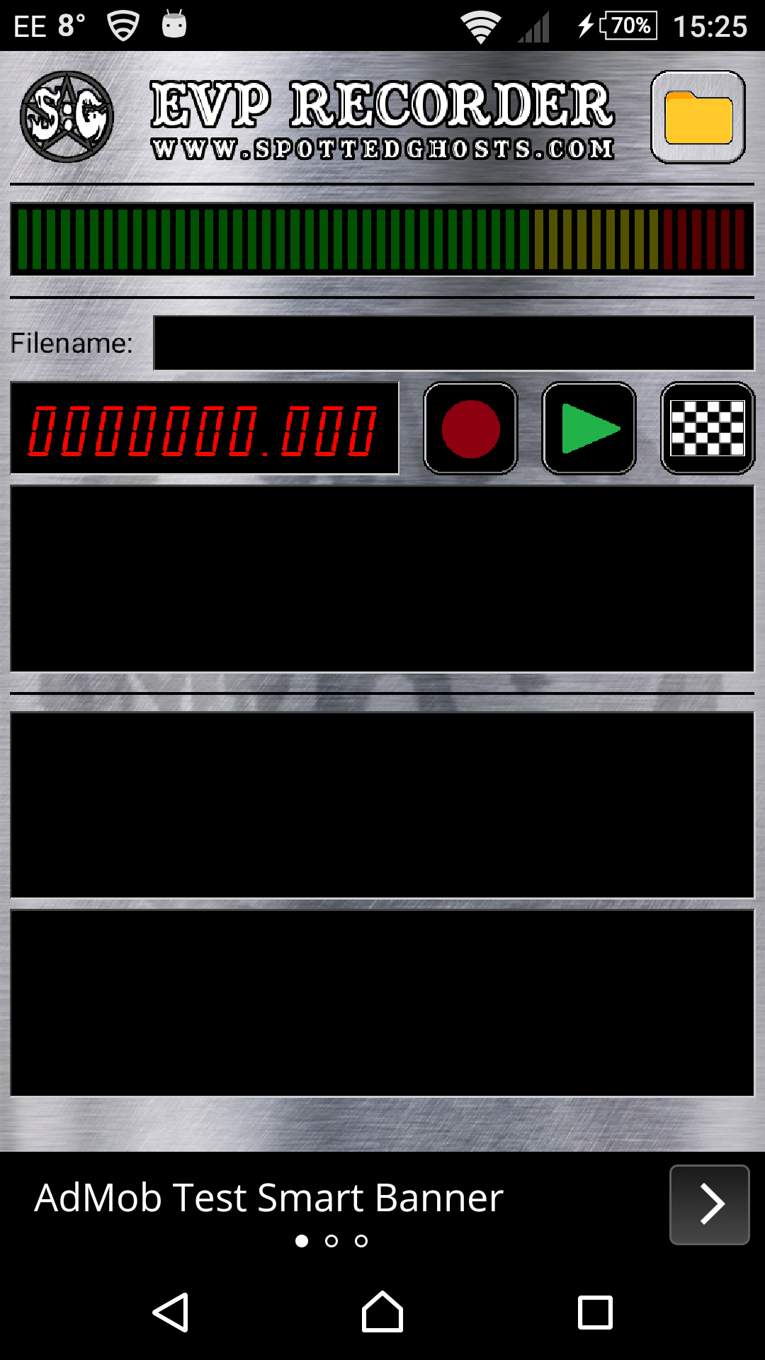 EVP Recorder Compact - Spotted: Ghosts - App on Amazon Appstore