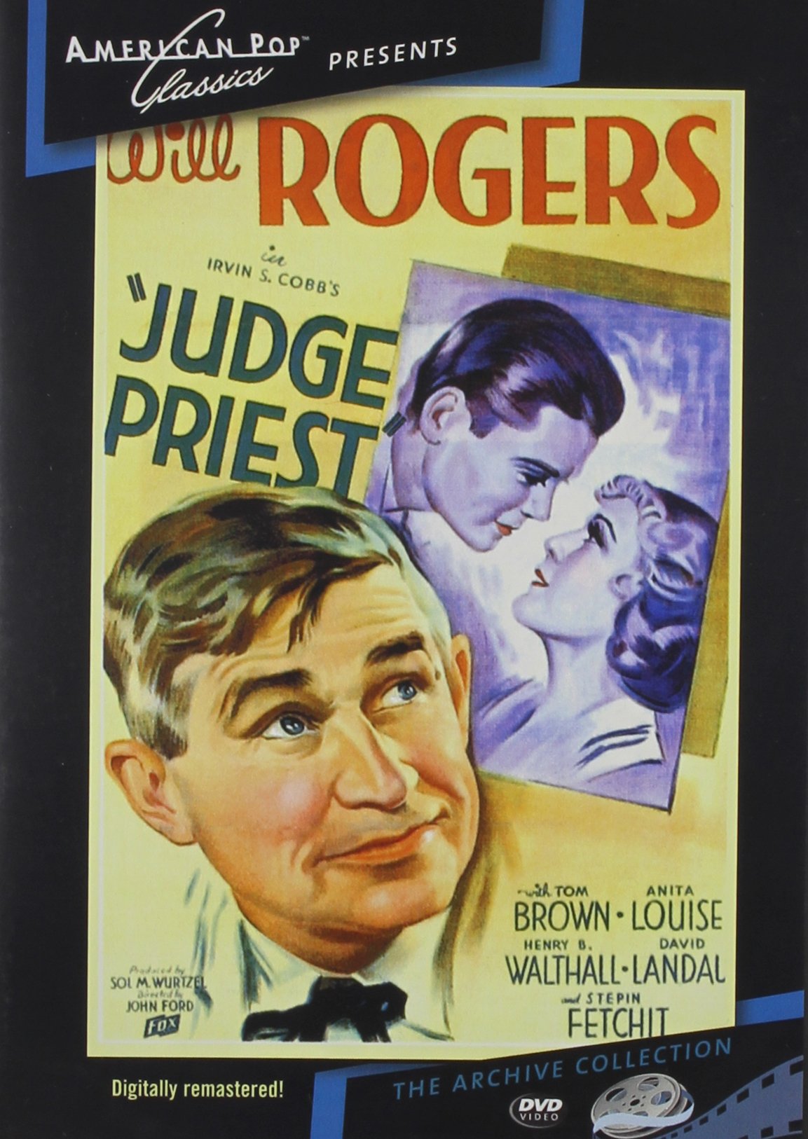 Amazon.com: Judge Priest : Will Rogers, Tom Brown, Anita Louise, Henry ...