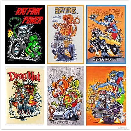 Amazon.com: Super Vegas, Rat Fink Monster, Ed Roth, Big Daddy, Daddy ...