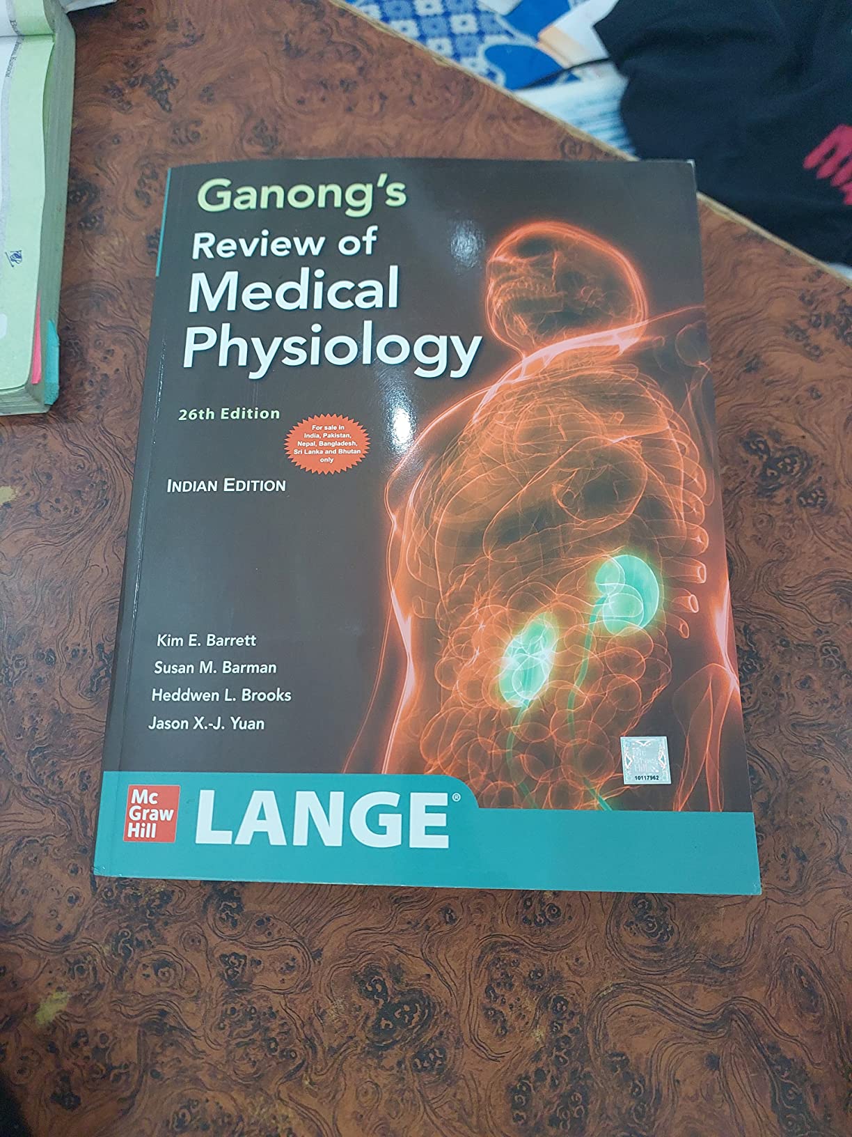 Buy Ganong's Review of Medical Physiology, Twenty sixth Edition Book ...