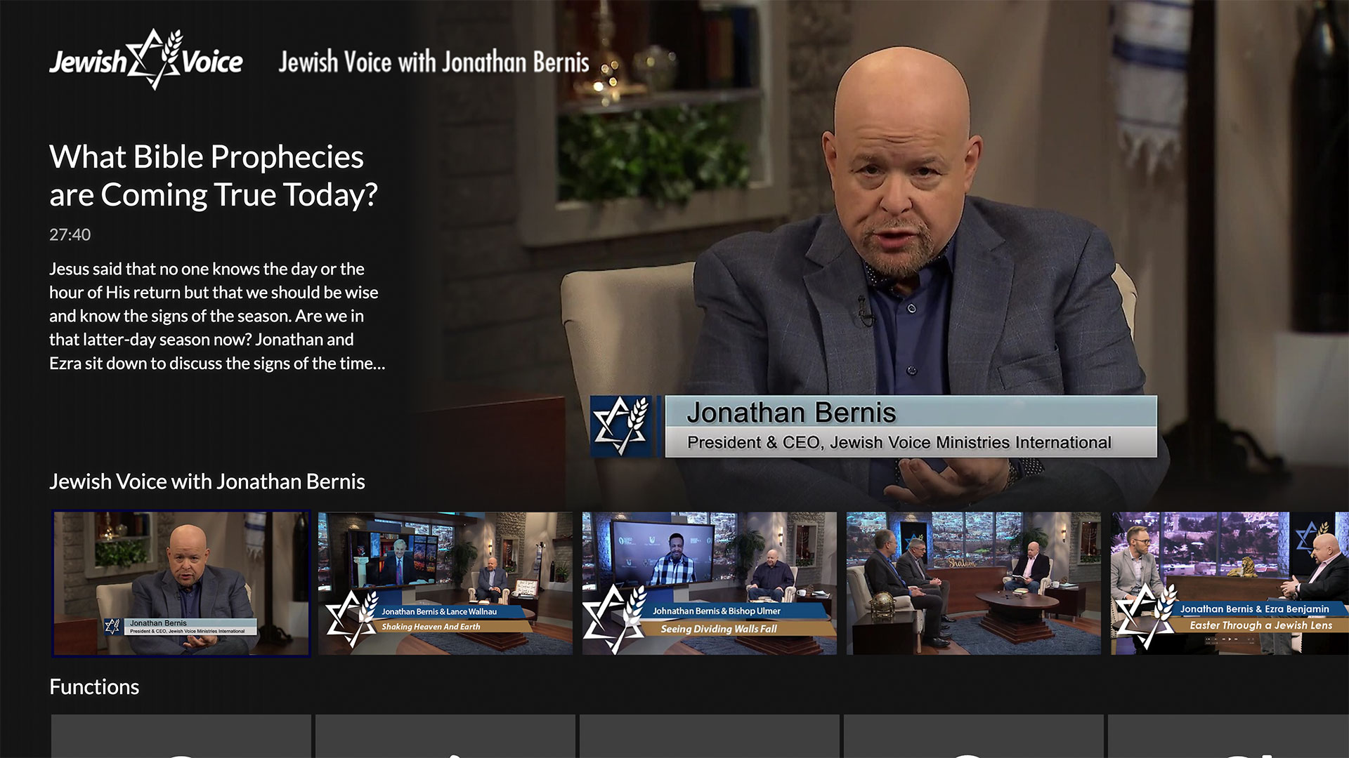 Jewish Voice - Jonathan Bernis - App on Amazon Appstore