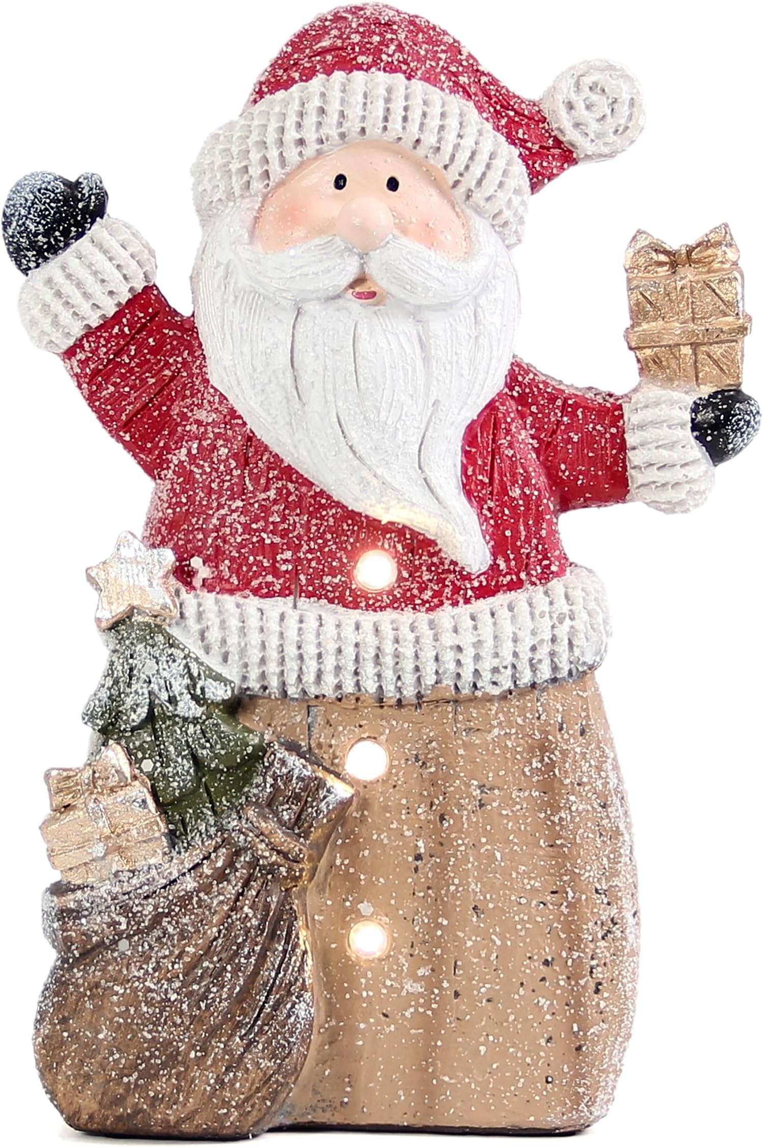 Amazon.com: Vereemy Christmas Decorations Santa Claus Decor Christmas ...
