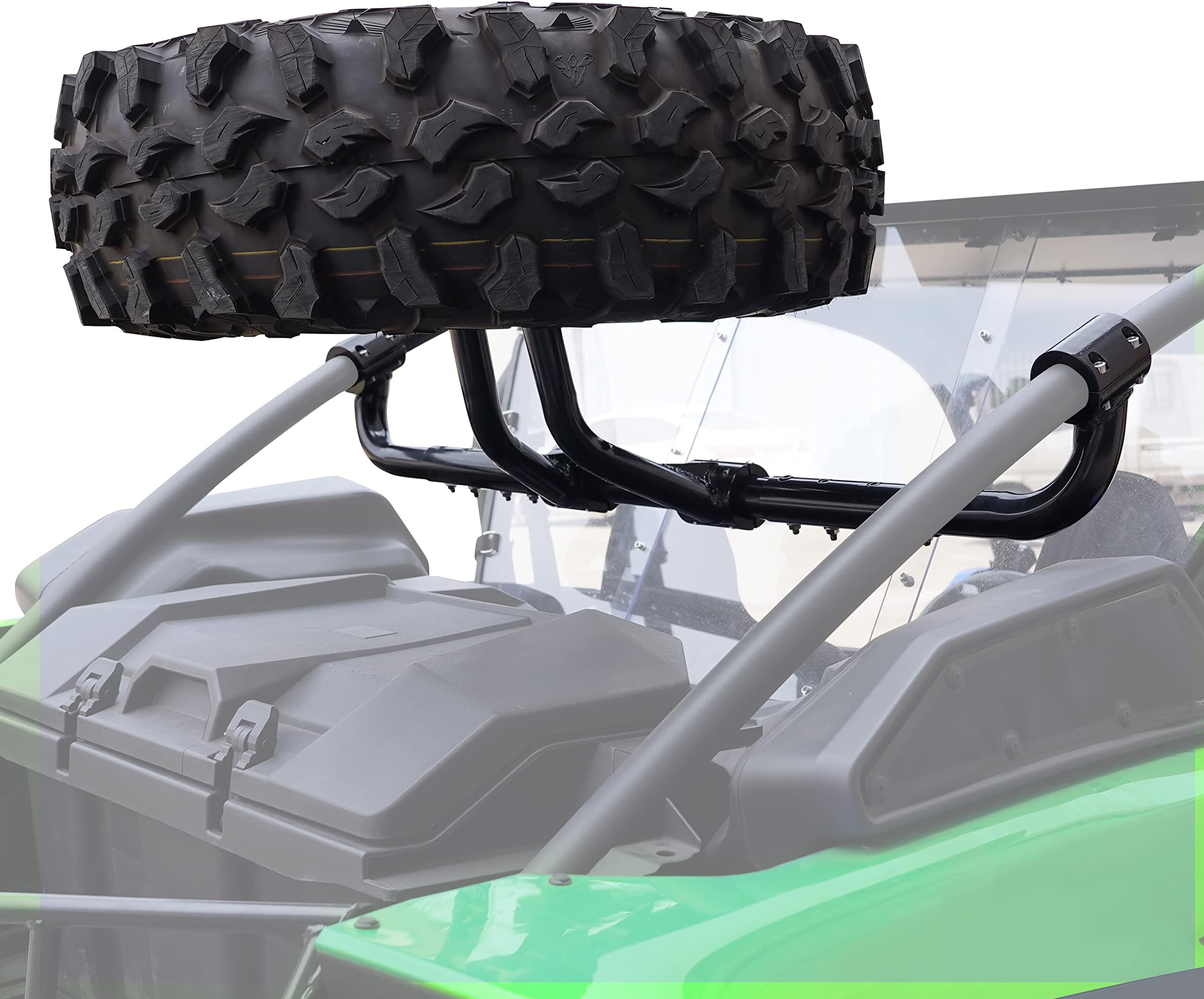 Amazon.com: SAUTVS Spare Tire Carrier Holder for Teryx KRX 1000, Fits ...