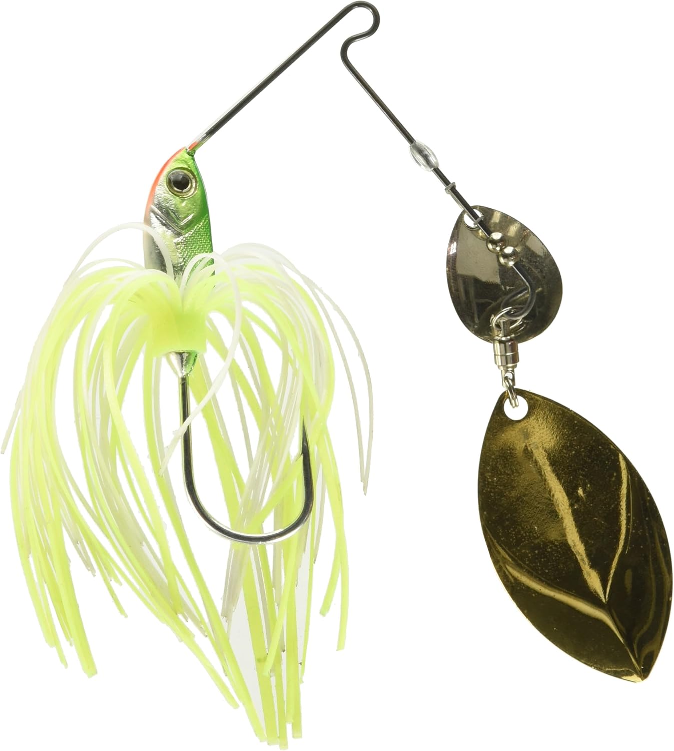 Amazon.com : Terminator T1 Spinnerbait-Colorado/Oklahoma, Nickel/Gold ...