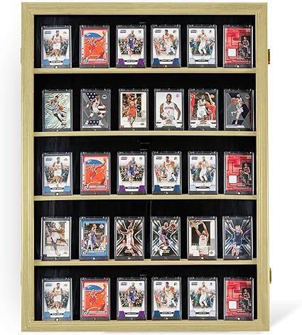 Amazon.com: DECOMIL Graded Sports Card Display Case, Trading Baseball ...