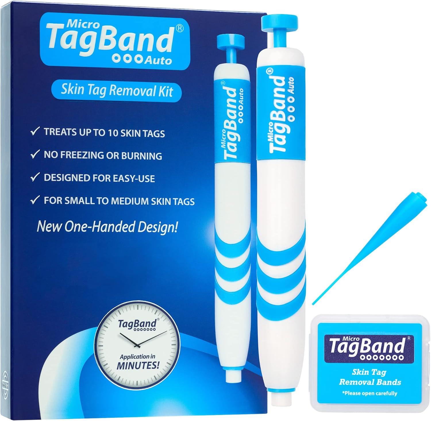 Auto TagBand Skin Tag Removal Kit. Fast Effective & Safe Skin Tag ...
