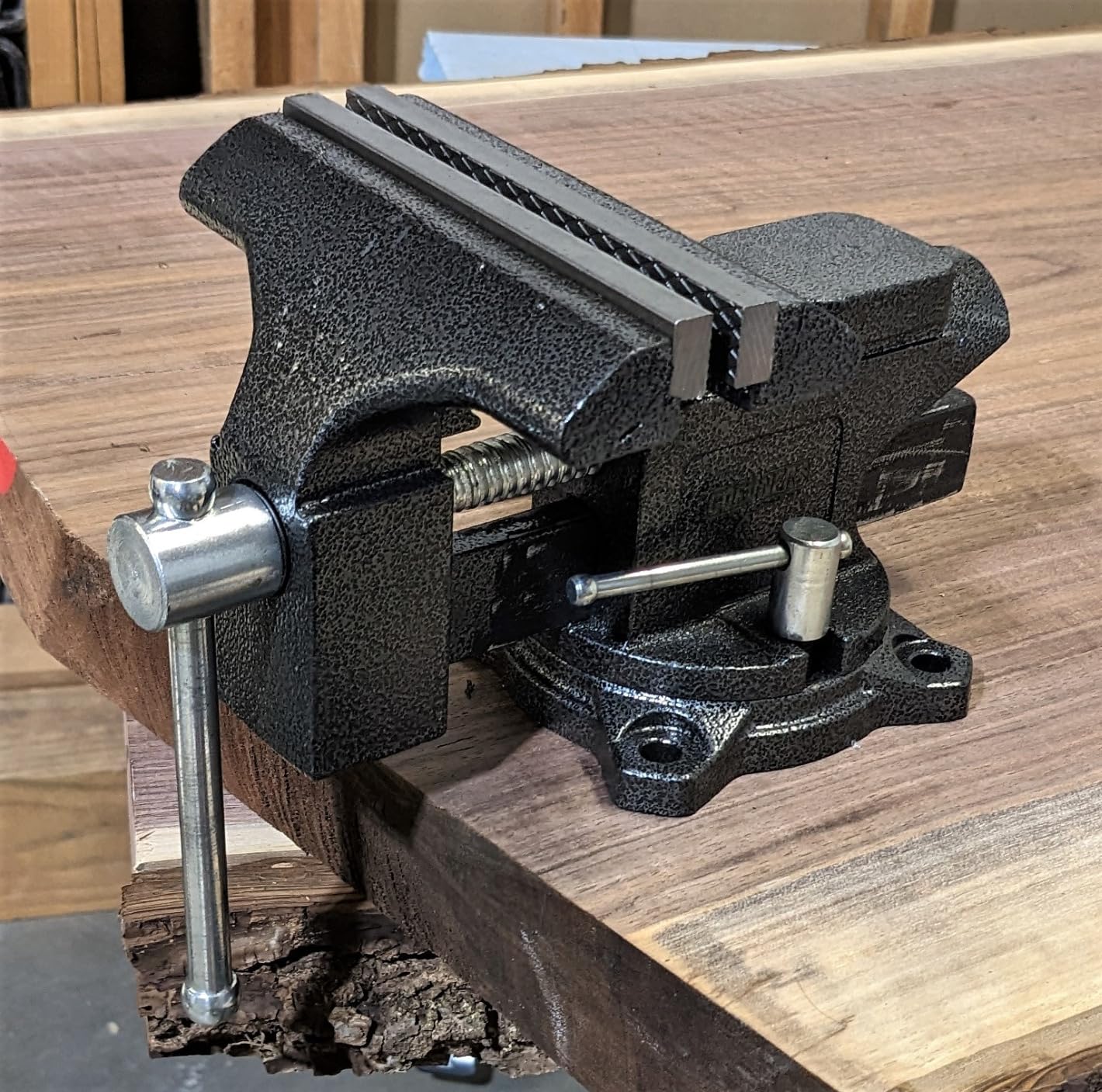 $14/mo - Finance 6-Inch Bench Vise Heavy duty Vice for Workbench ...