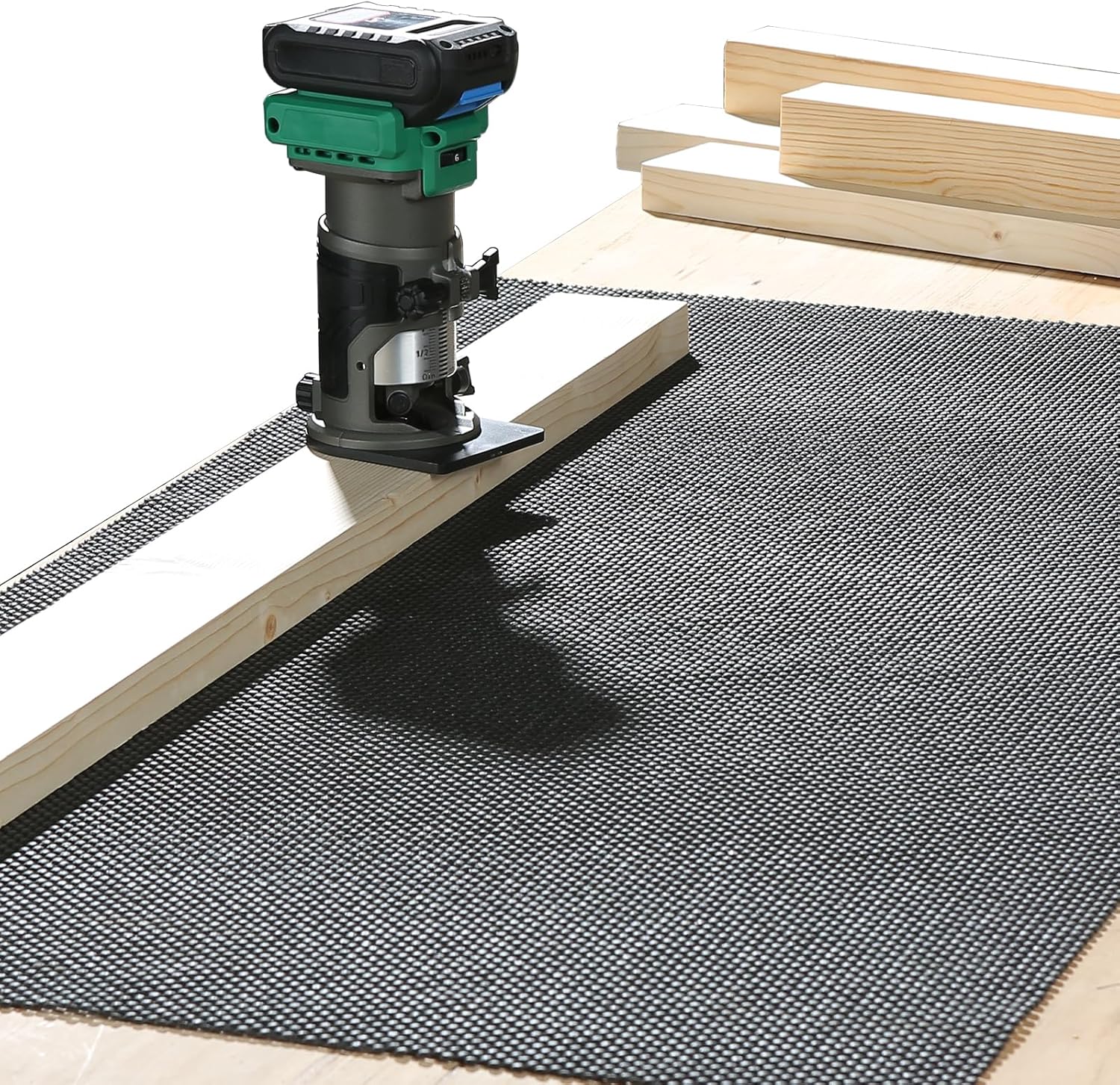 AMPFORCE Router Tool Set, Safety Pad Mat Non Slip Anti Slip Router Pad ...