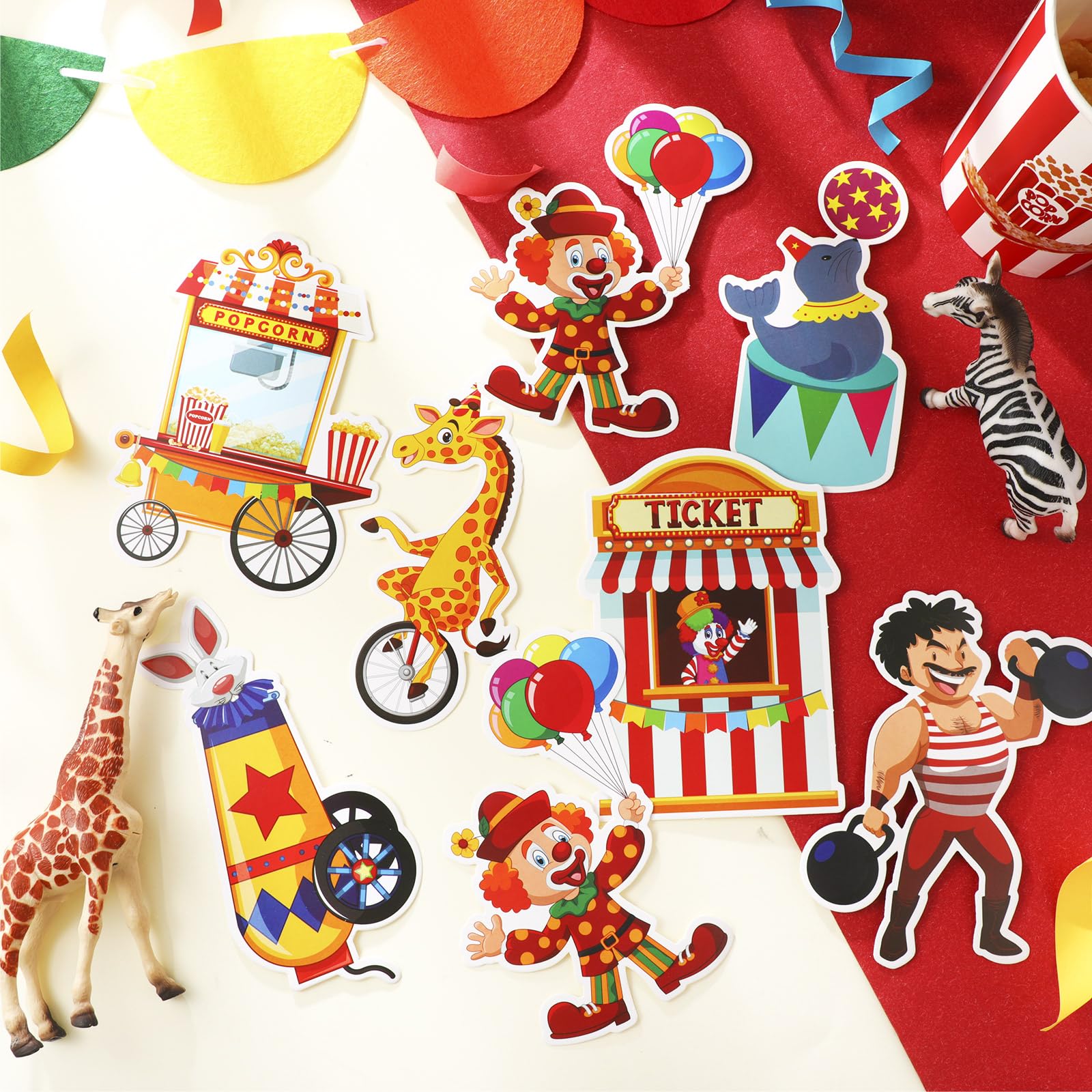 Carnival Photo Board Cutouts