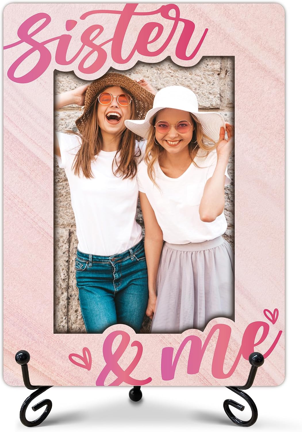 Amazon.com - Qoamp Sister and Me Picture Photo Frame, Sisters Gifts ...