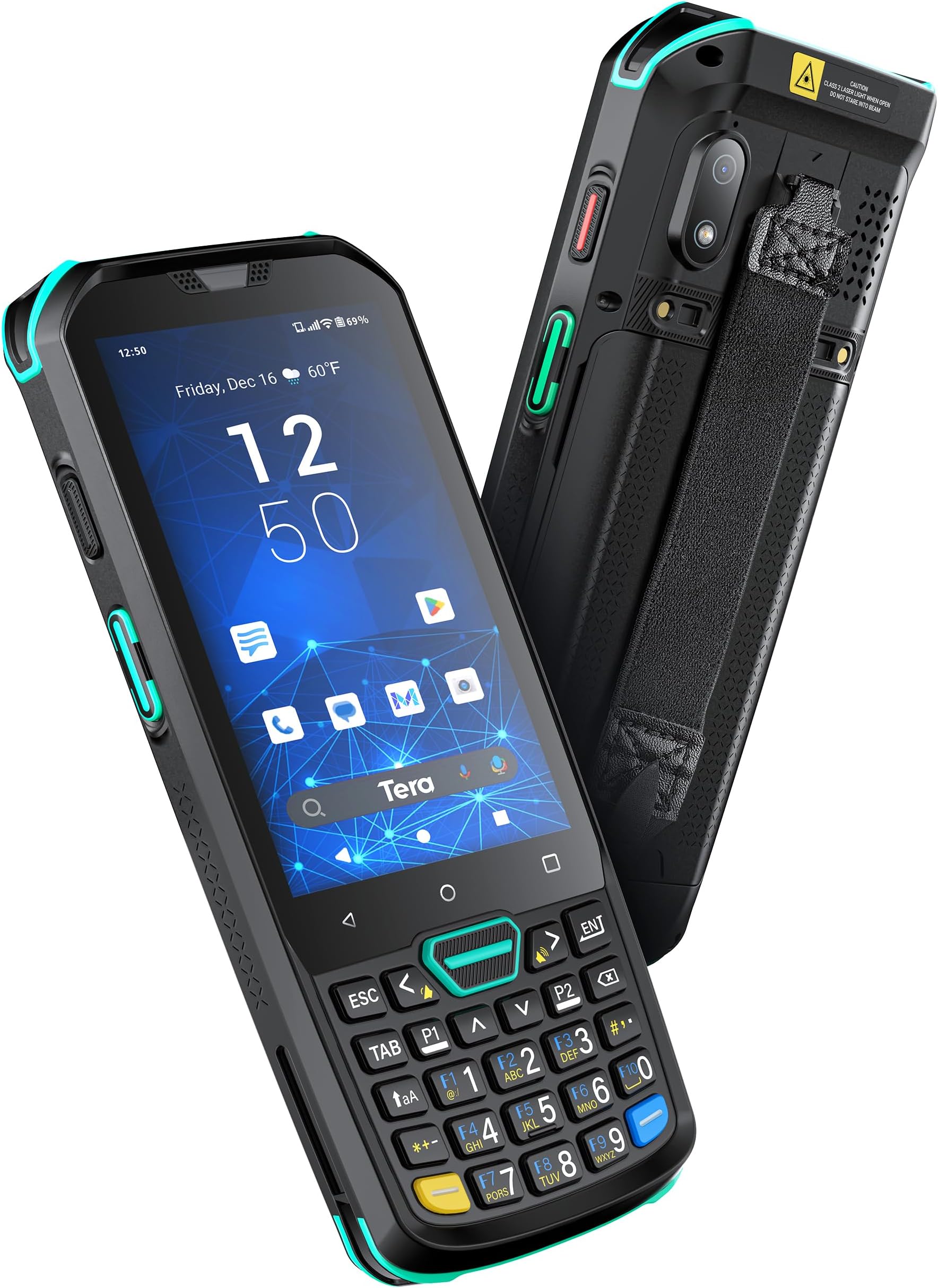 Amazon.com: Tera Android 11 Barcode Scanner with 26 Keys HS7 Scan ...