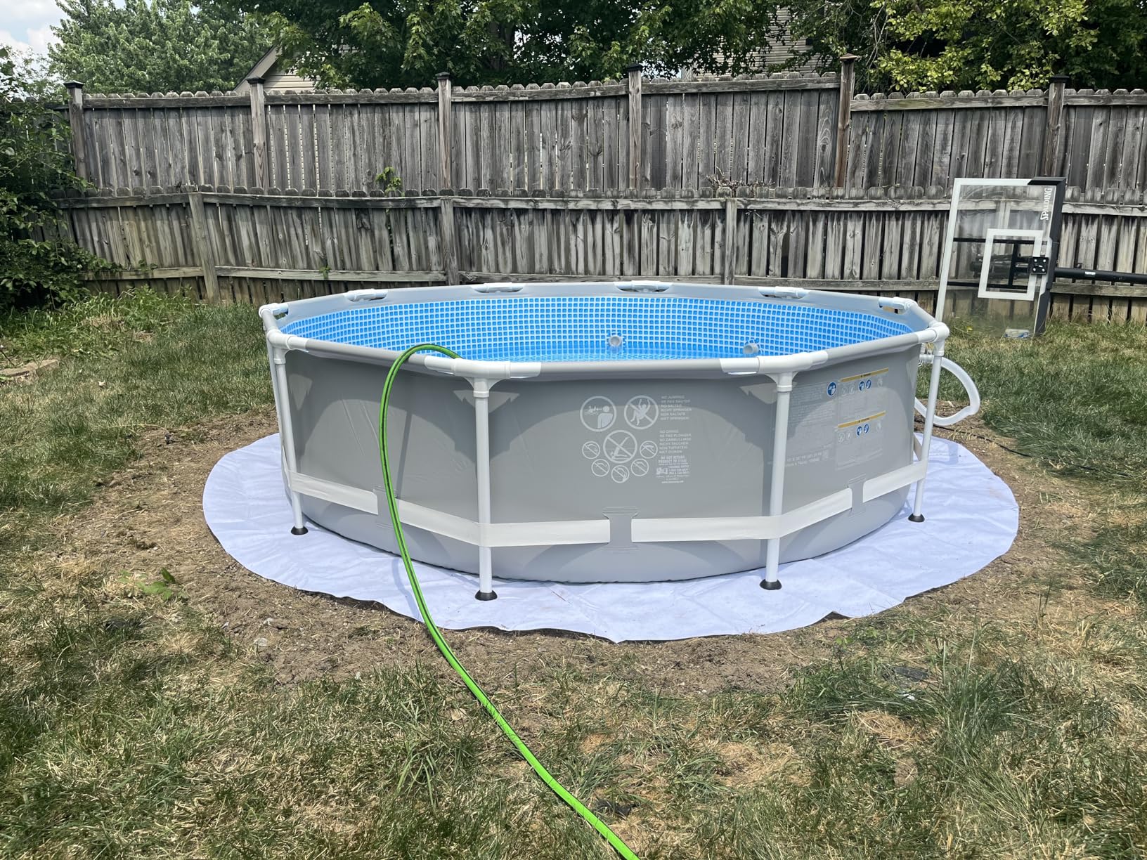 Amazon.com : Pool Helper 12-Foot Round Pool Pads for Above Ground Pool ...