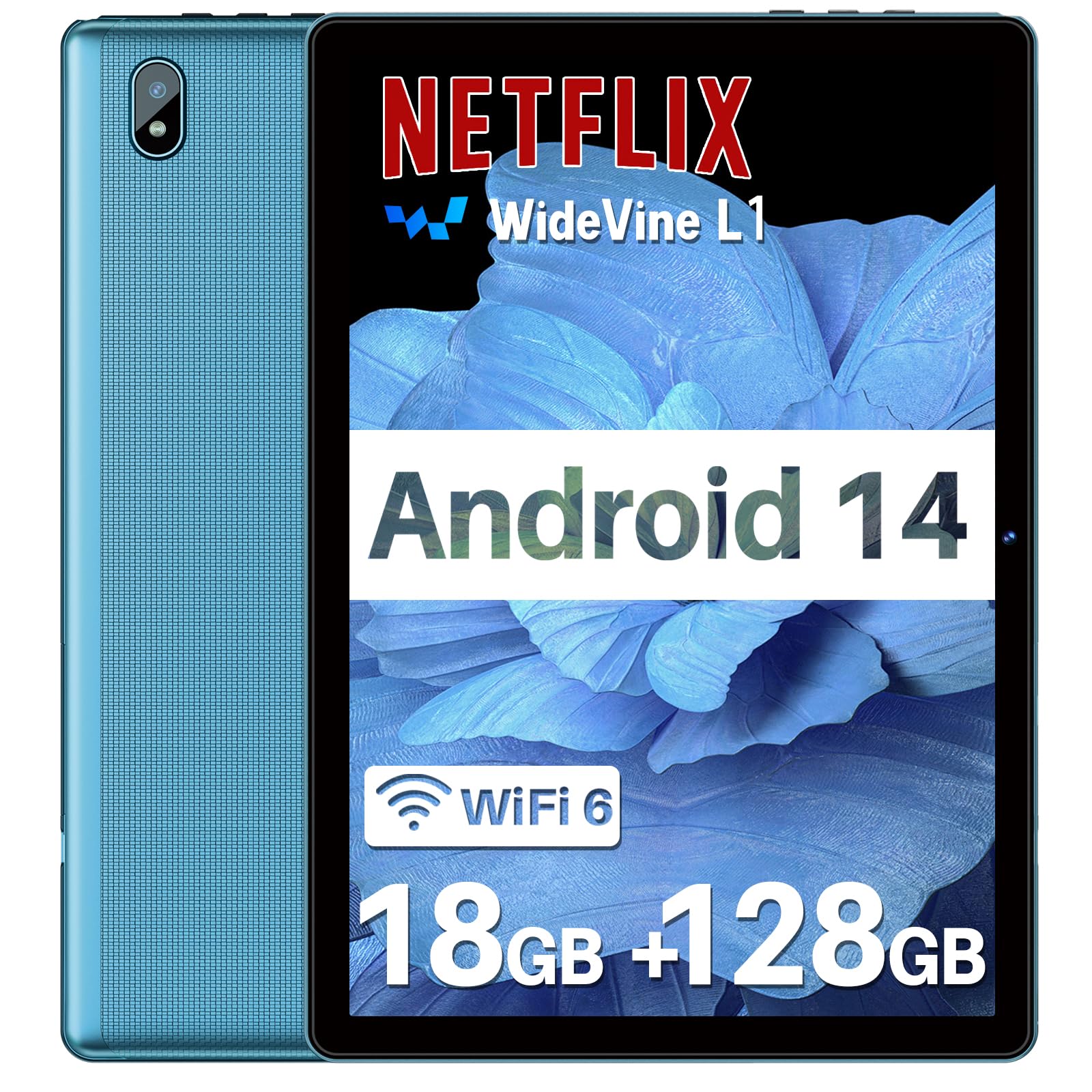 Amazon.com : DMOAO Tablet, 10.1 Inch Tablets, Android 14 Tablet with ...