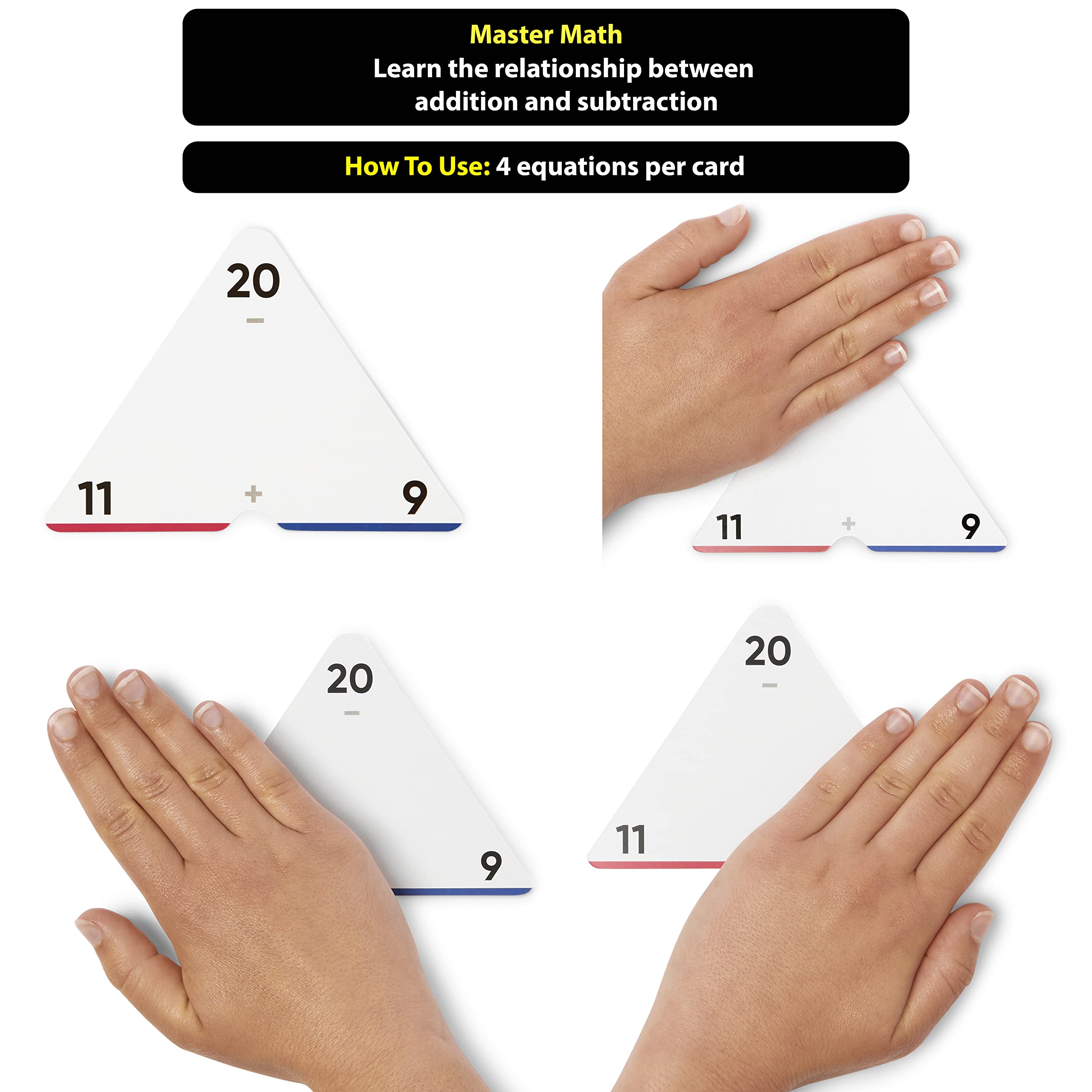 Snapklik.com : Think Tank Scholar Triangle Addition & Subtraction Flash ...
