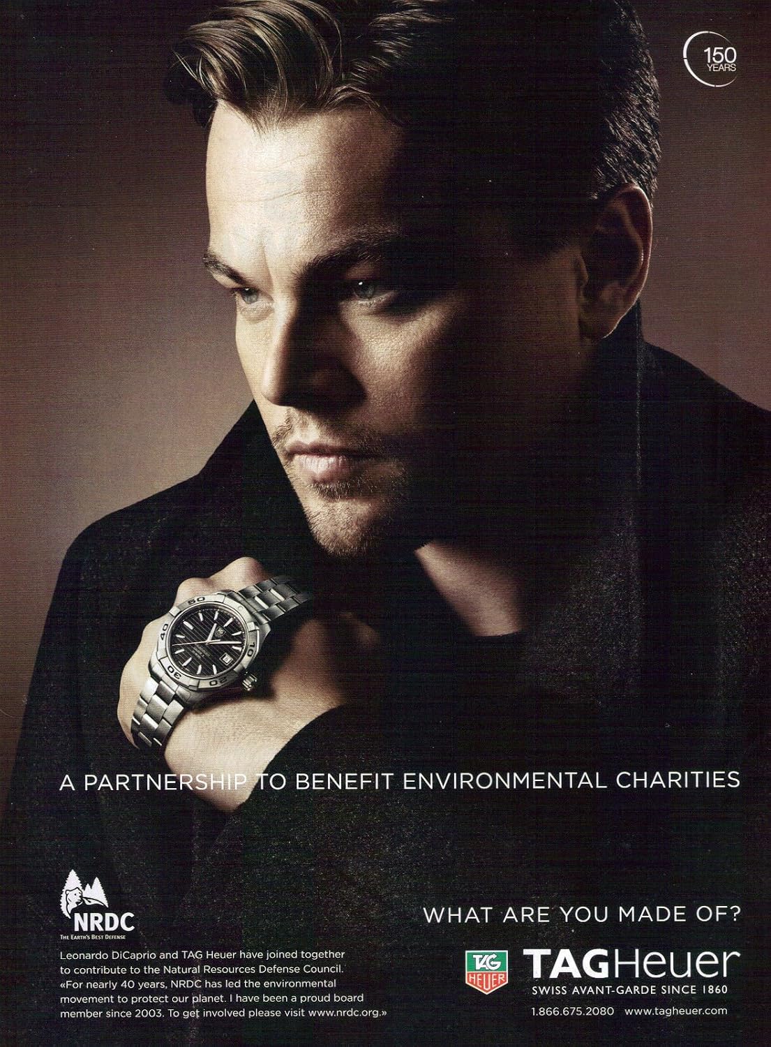 Amazon.com: Collectible 2010 Leonardo DiCaprio Tag Heuer Watch Original ...