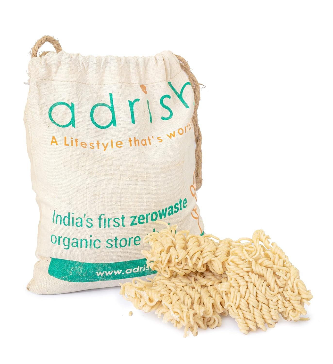 Adrish Zerowaste Organic Jowar Noodles- 200gm : Amazon.in: Grocery ...