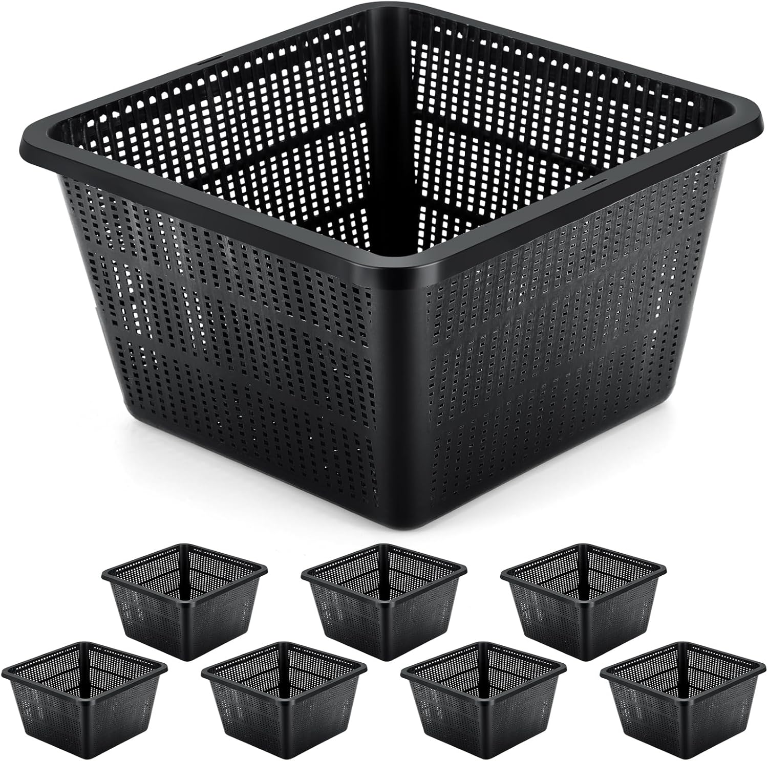 Amazon.com : RimCereal 8 Pcs Aquatic Plant Baskets for Hydroponics ...