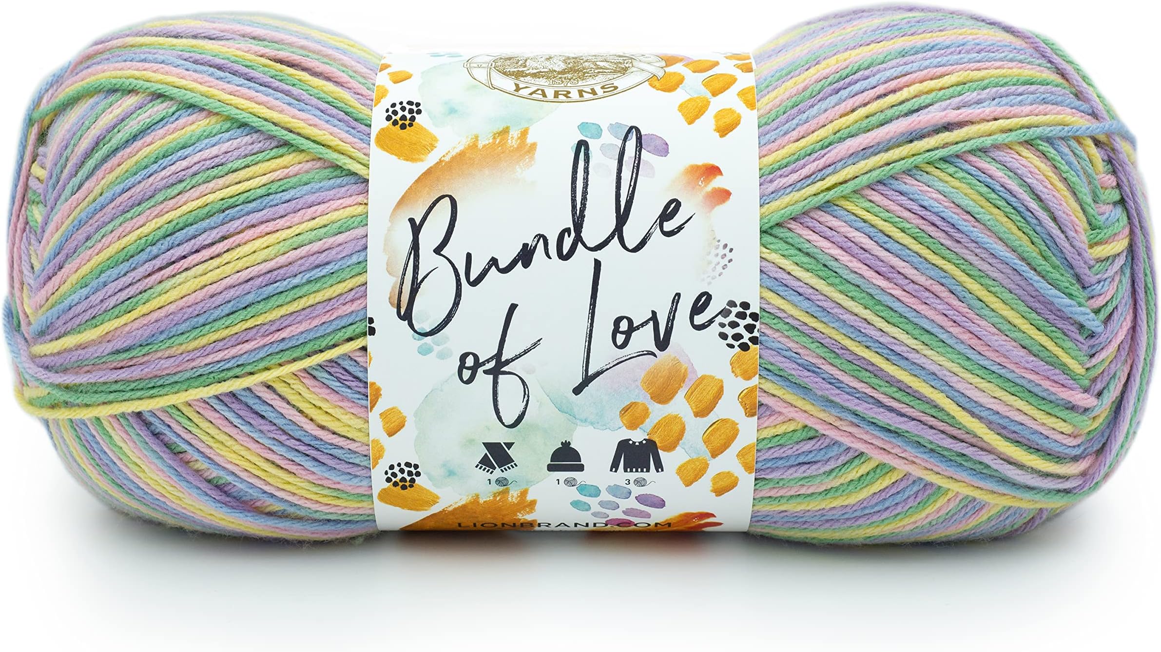 Amazon.com: Lion Brand Yarn Bundle of Love Yarn, Oasis
