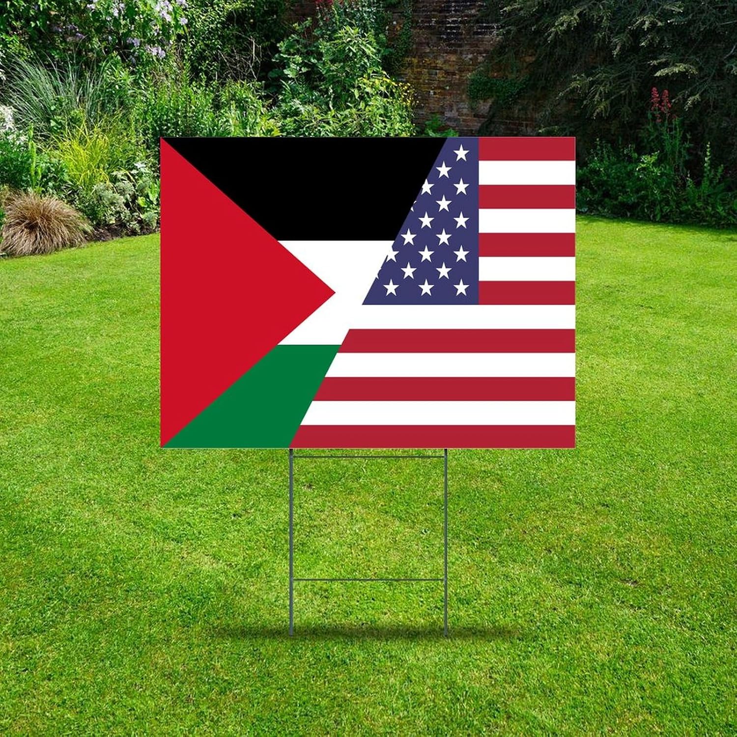Amazon.com : United We Stand With Palestine Yard Signs with Stakes ...
