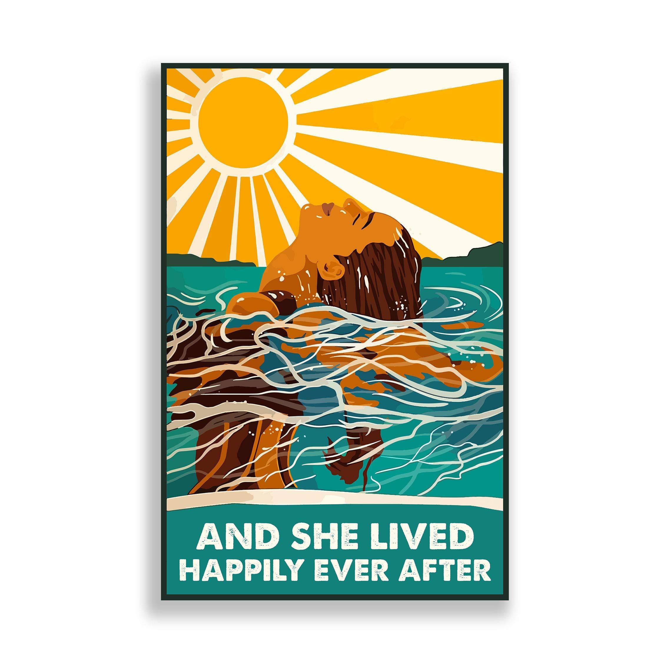 I Love Swimming Sign