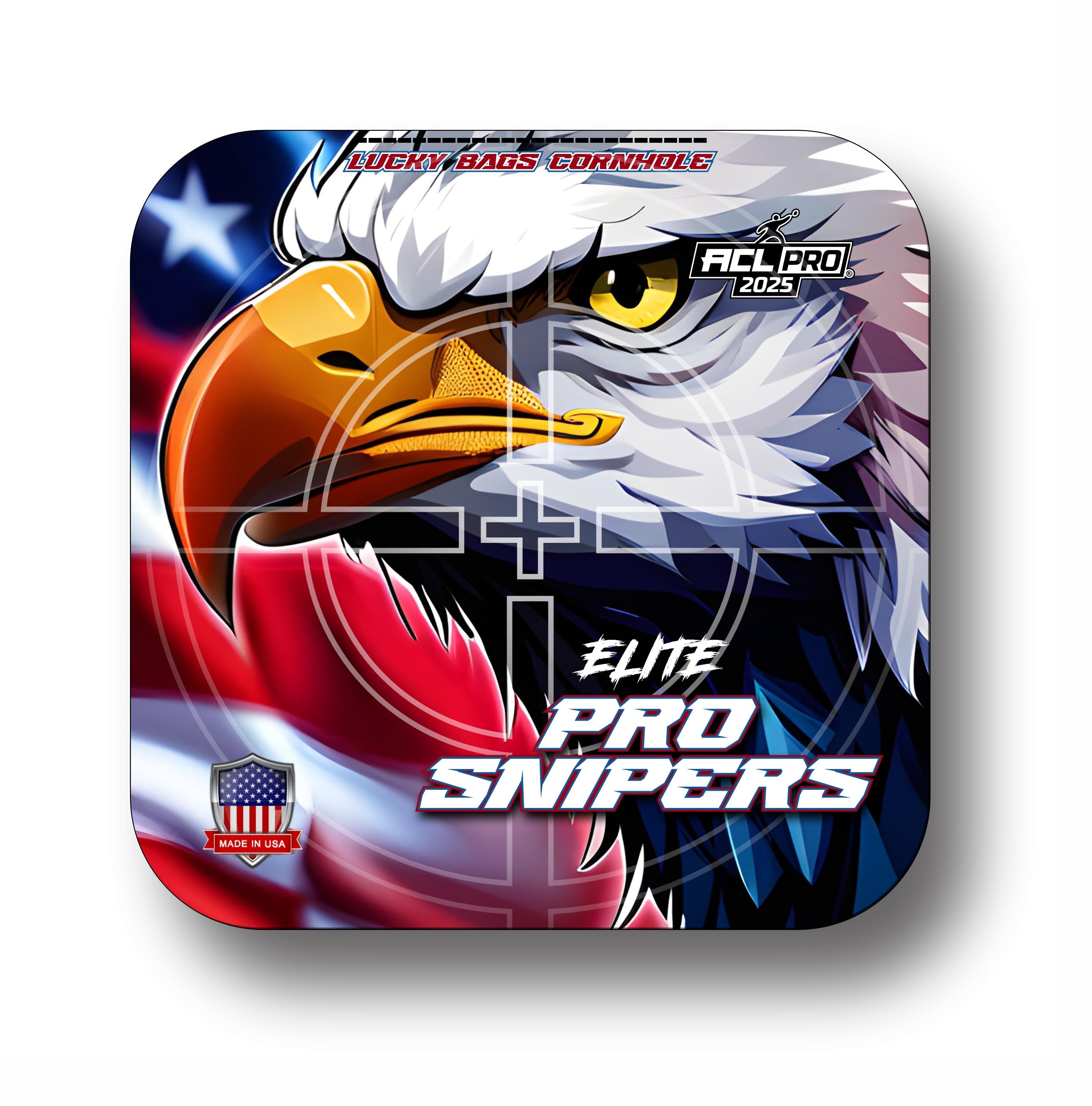 Amazon.com : Lucky Bags Cornhole Pro Sniper Elite Eagle : Sports & Outdoors