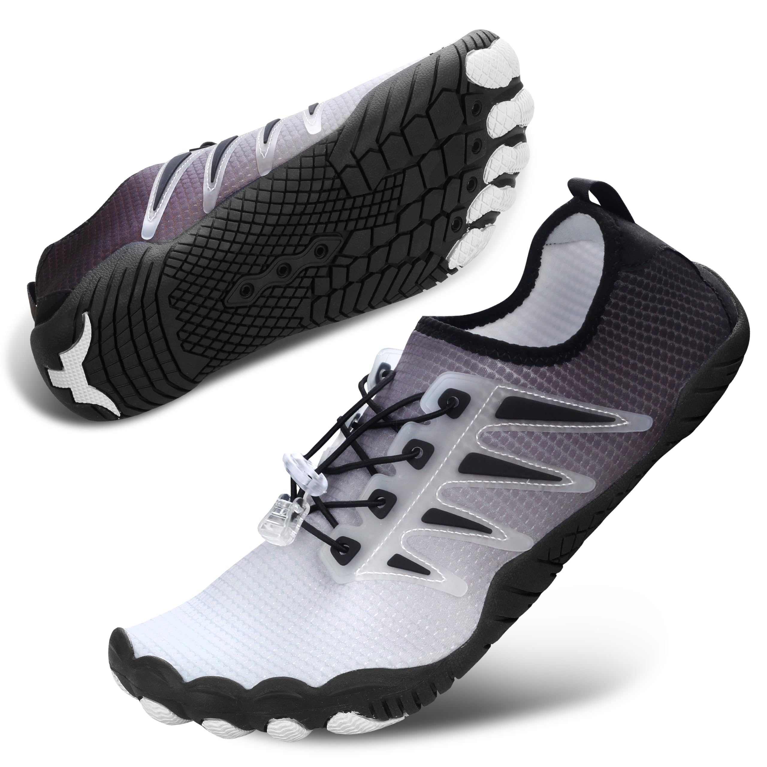 Snapklik.com : Water Shoes For Men Women, Quick-Dry Barefoot Aquashoes ...