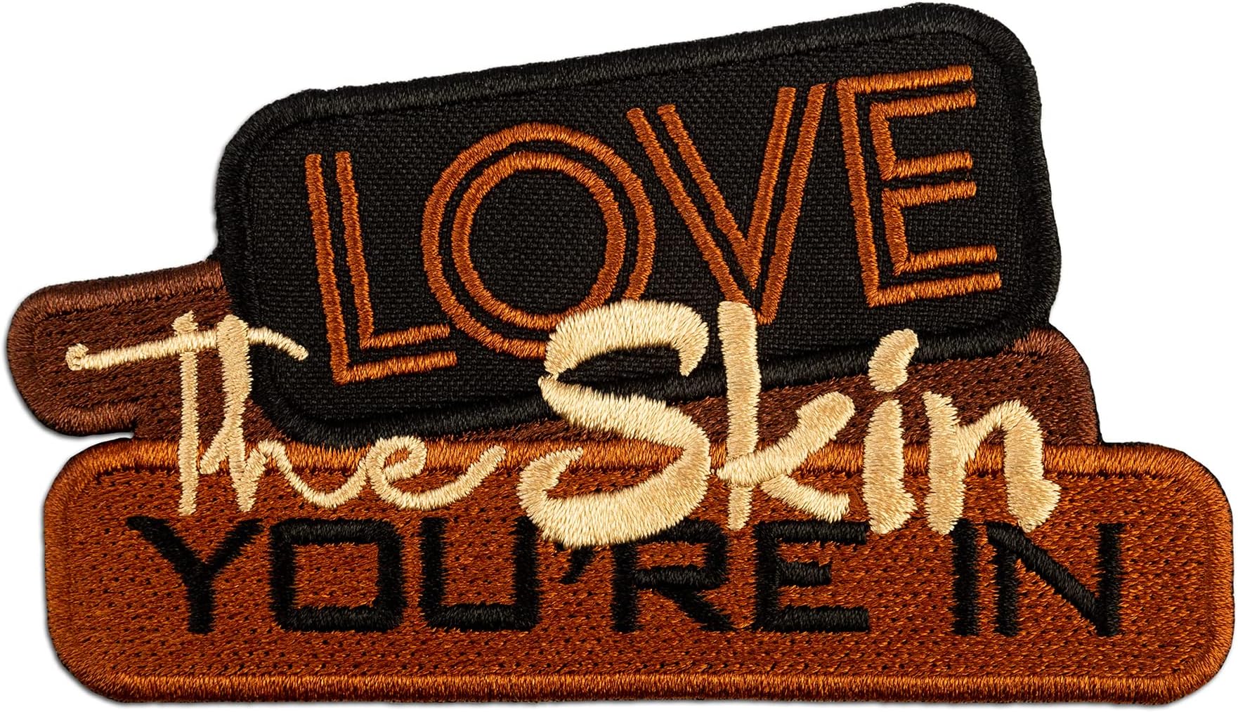 Amazon.com: Cute-Patch All Black Everything Embroidered Iron on Patch ...