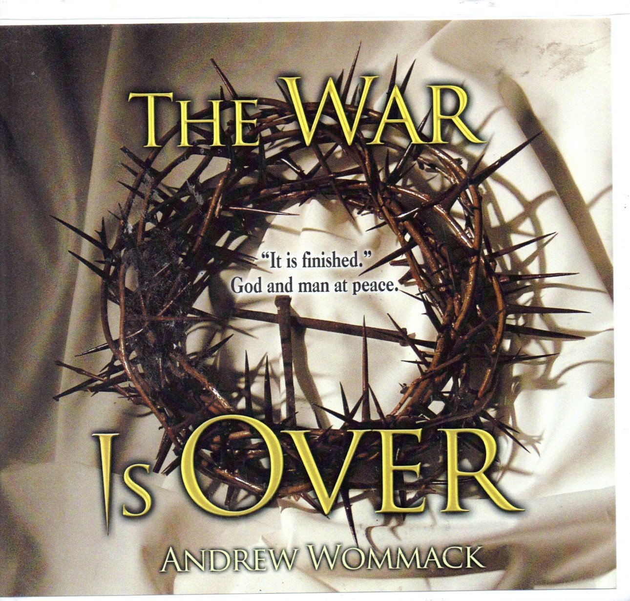 Amazon.com: The War Is Over: "It is finished" God and man at peace ...