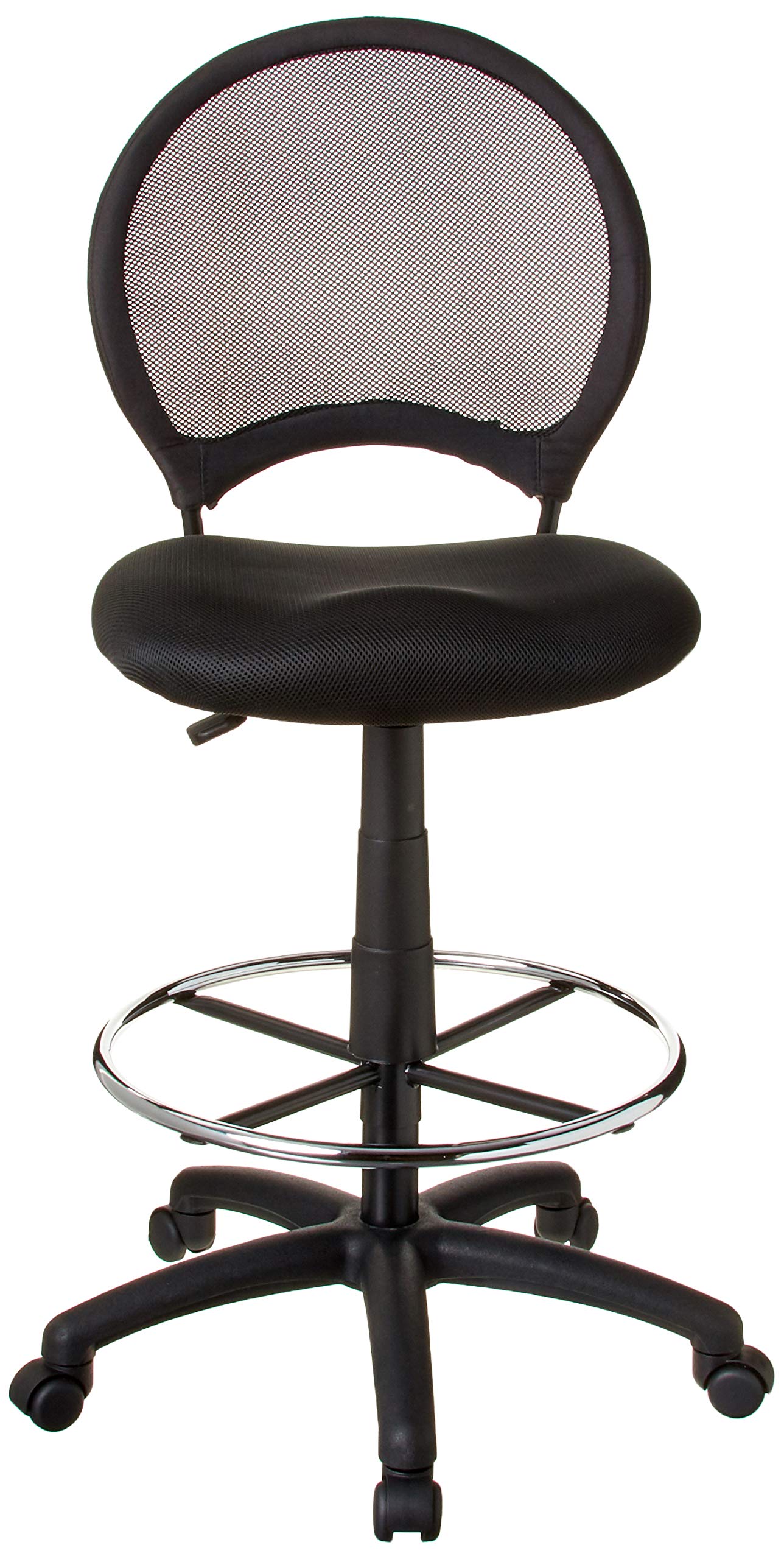 Snapklik.com : Boss B16215 Mesh Drafting Stool