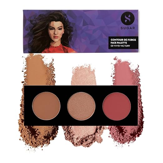 Buy SUGAR Cosmetics - Contour De Force - Face Palette with Lightweight ...