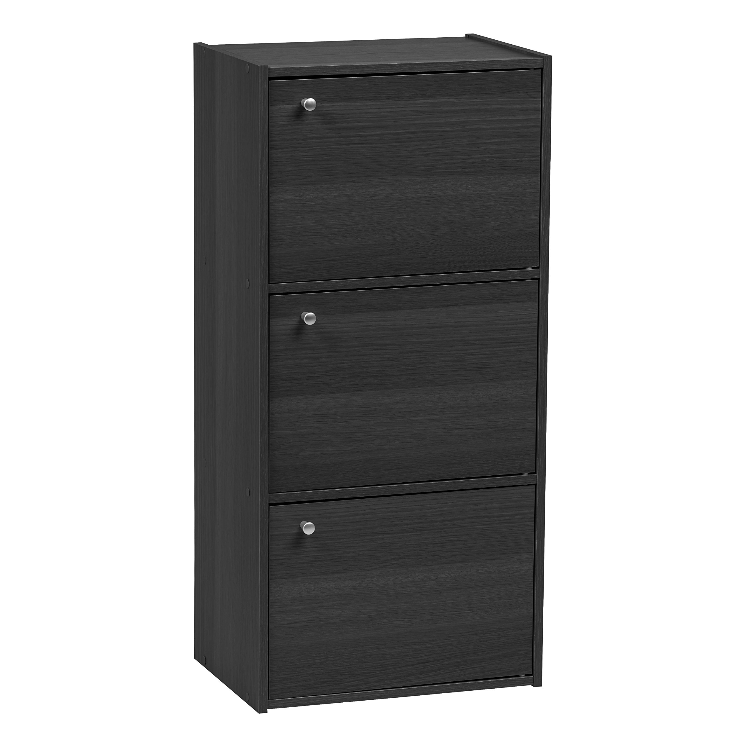 Snapklik.com : IRIS USA, Inc. 3-Tier Closed Cubby Storage Shelf